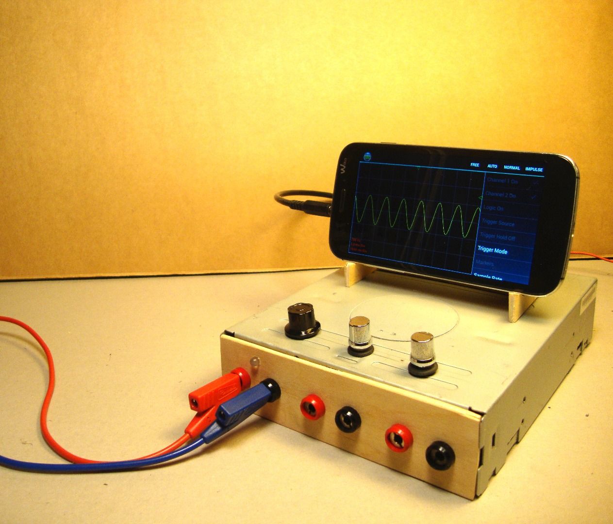 OscilloPhone: Use Your Smartphone As an Oscilloscope / Signal Generator ...