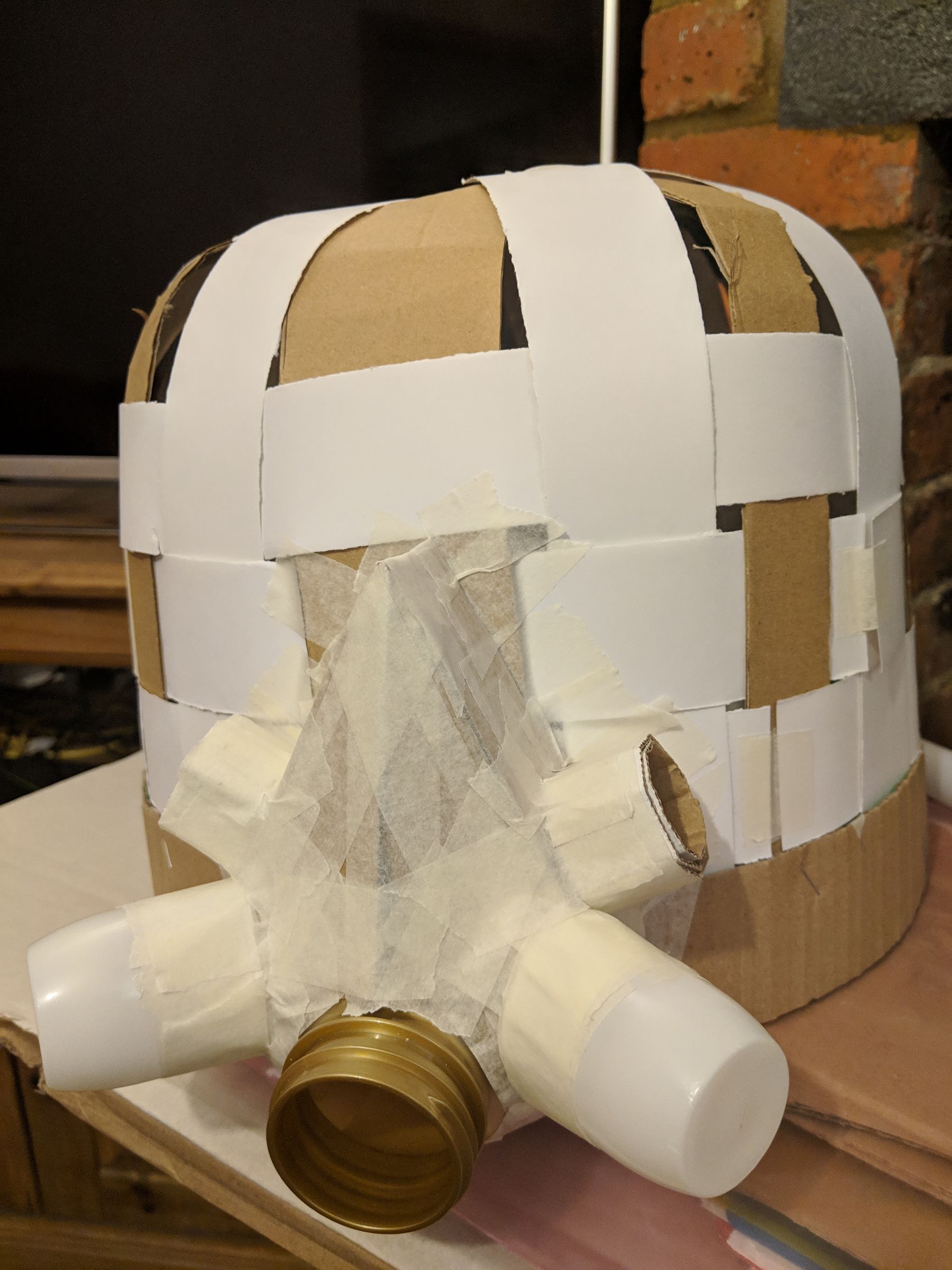Recycled Power Armour Helmet : 19 Steps - Instructables