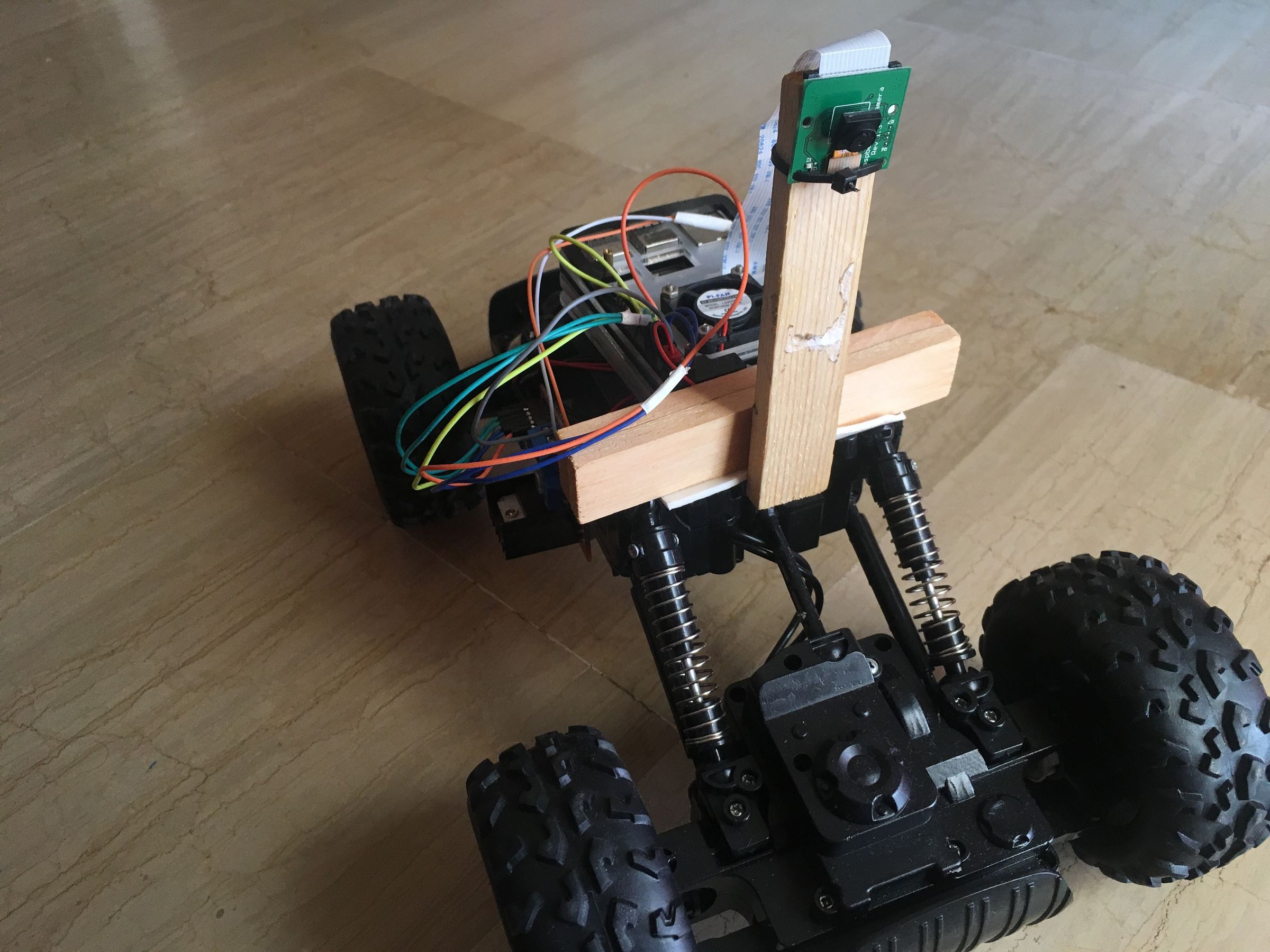 Autonomous Lane-Keeping Car Using Raspberry Pi and OpenCV : 7 Steps ...