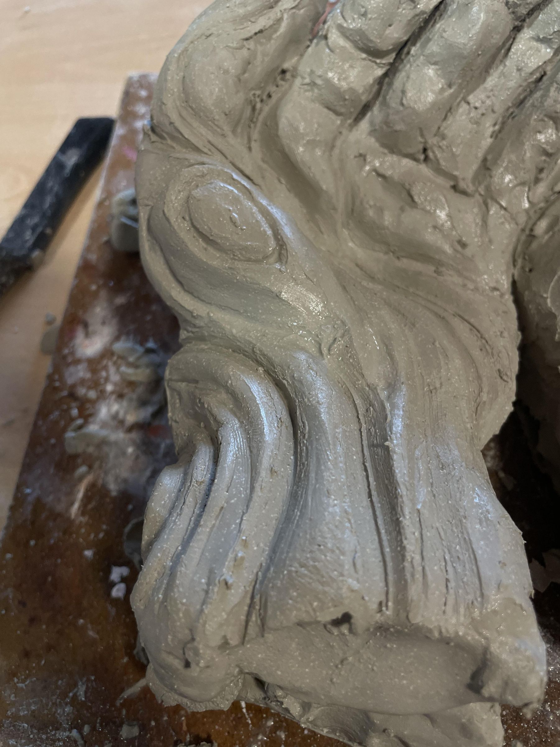 Wooden Hands - Sculpture (WHITE CLAY MAQUETTE) : 7 Steps - Instructables