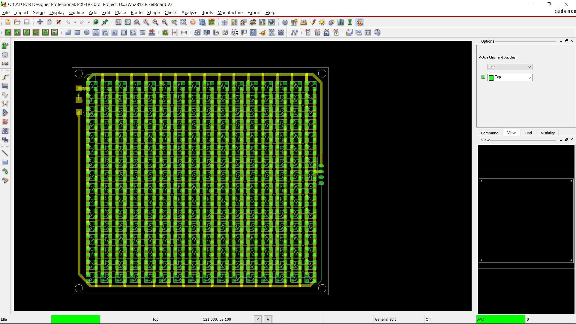 Custom 16x16 WS2812 Mini Matrix Project : 15 Steps (with Pictures ...