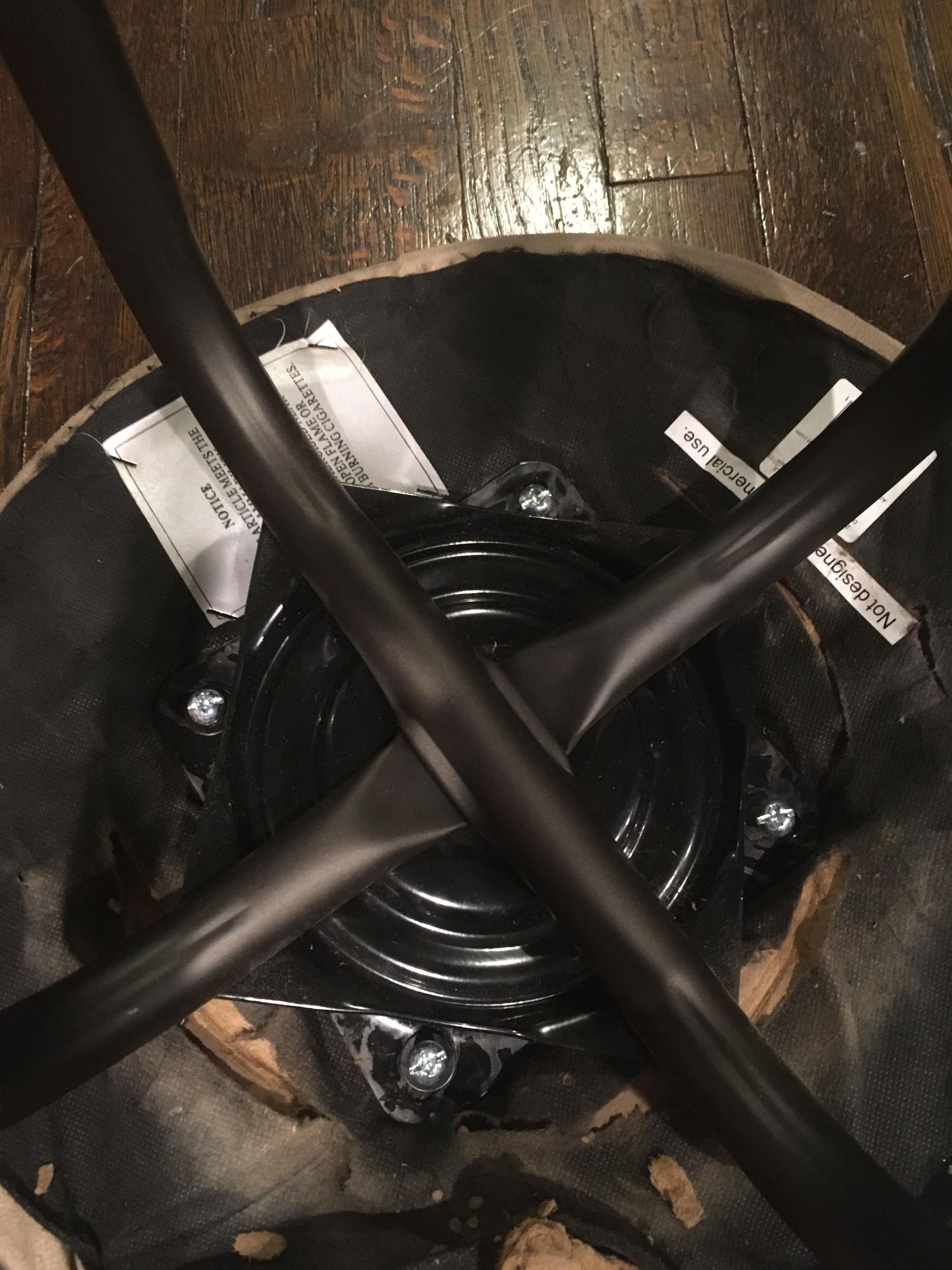Broken Barstool Upgrade (Leather Edition!) : 23 Steps (with Pictures ...