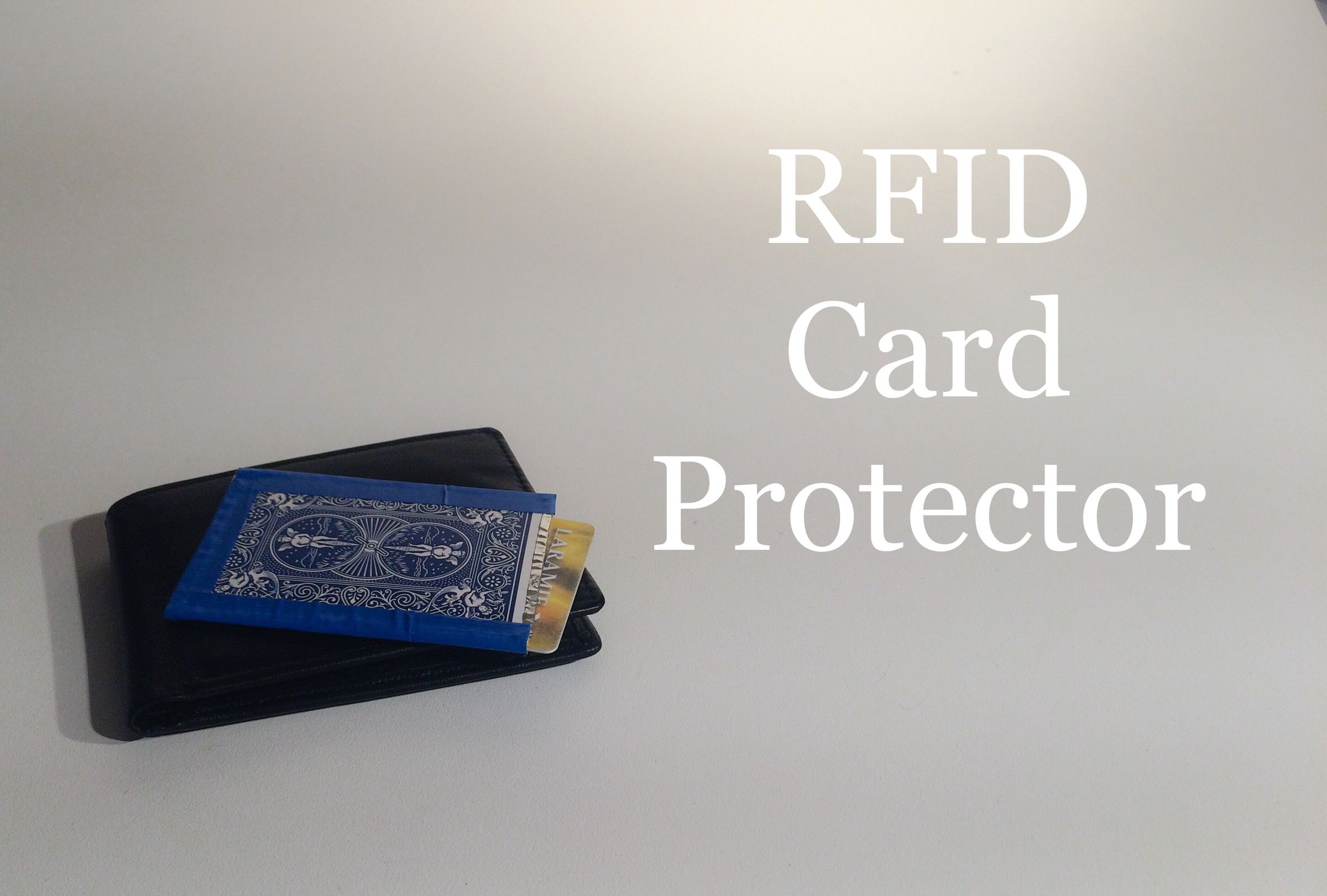 RFID Credit Card Protecter : 6 Steps (with Pictures) - Instructables