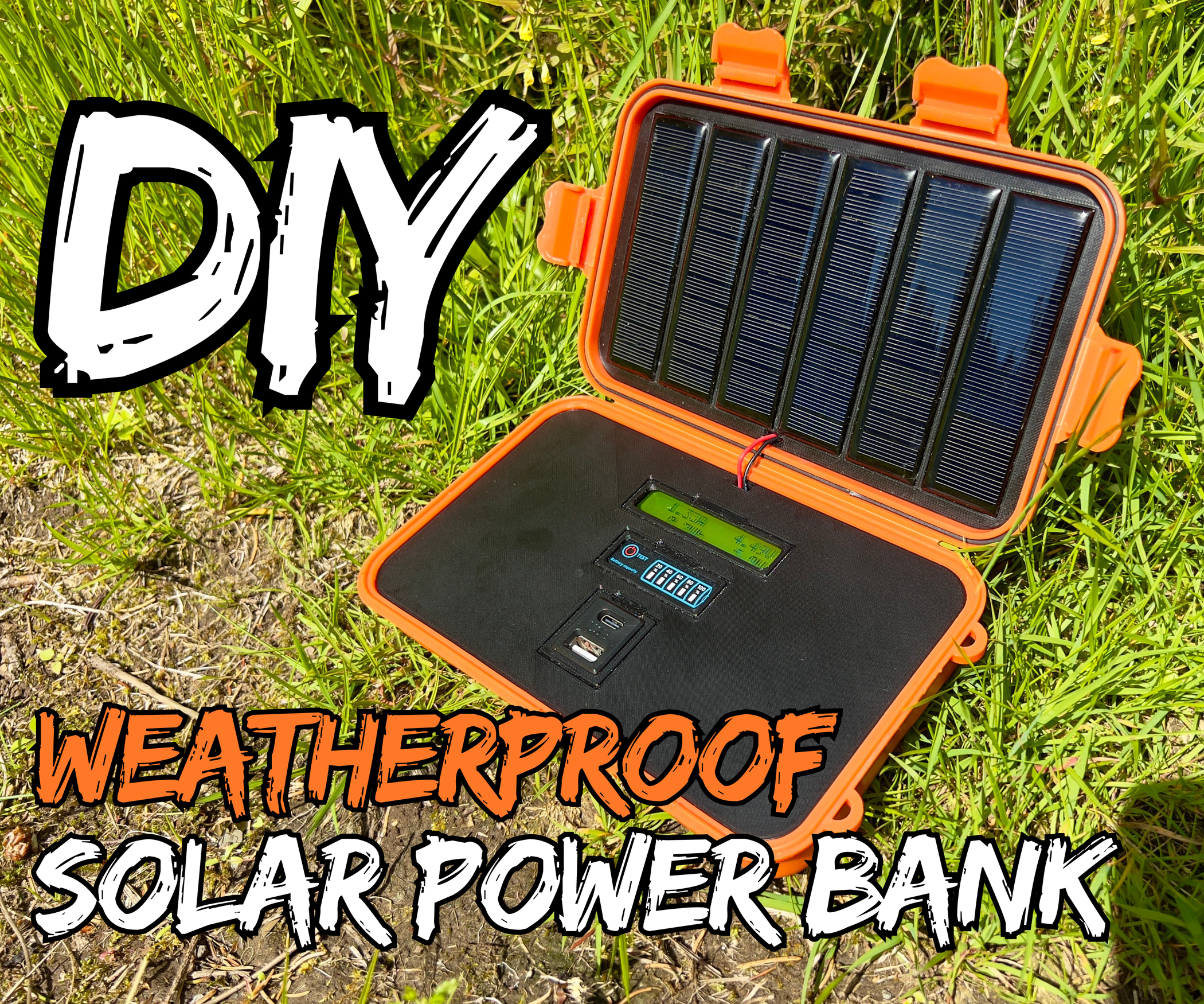 DIY Solar-Powered Emergency USB Charger for Camping and Hiking : 4 ...