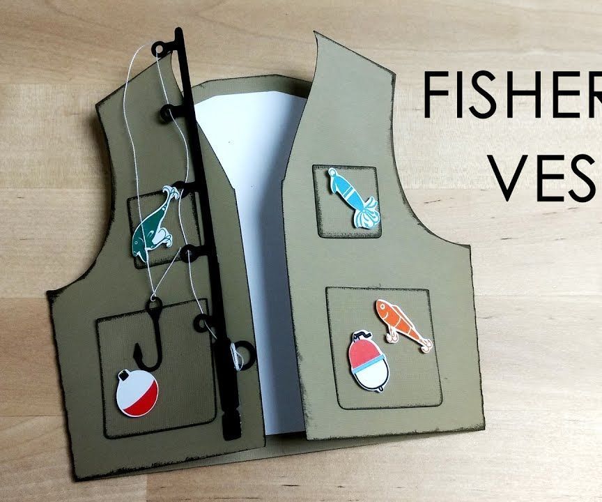 Fisherman Vest Card : 5 Steps (with Pictures) - Instructables