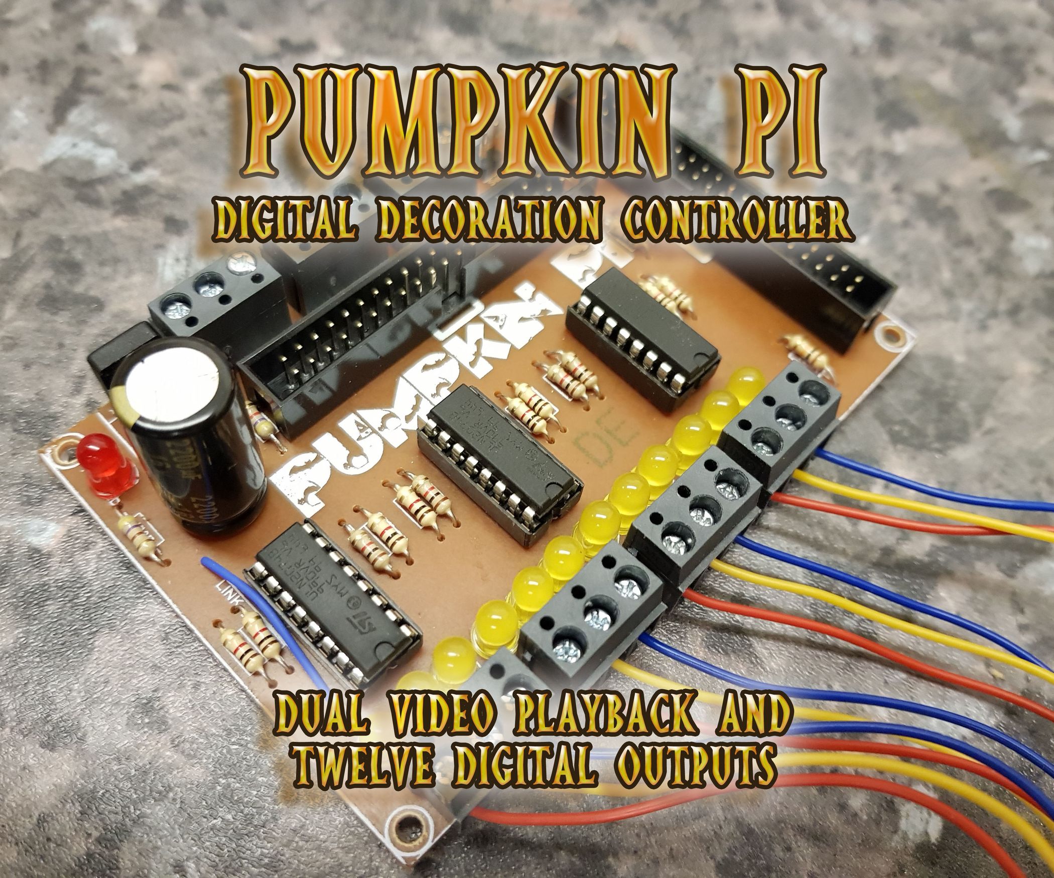 Pumpkin Pi Digital Decoration Controller : 5 Steps (with Pictures ...