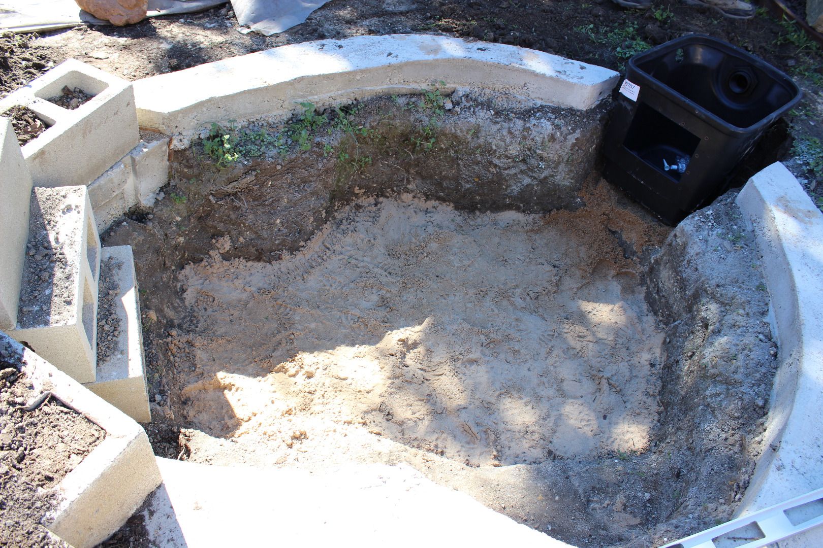 New Pond Install With Waterfall - Instructables