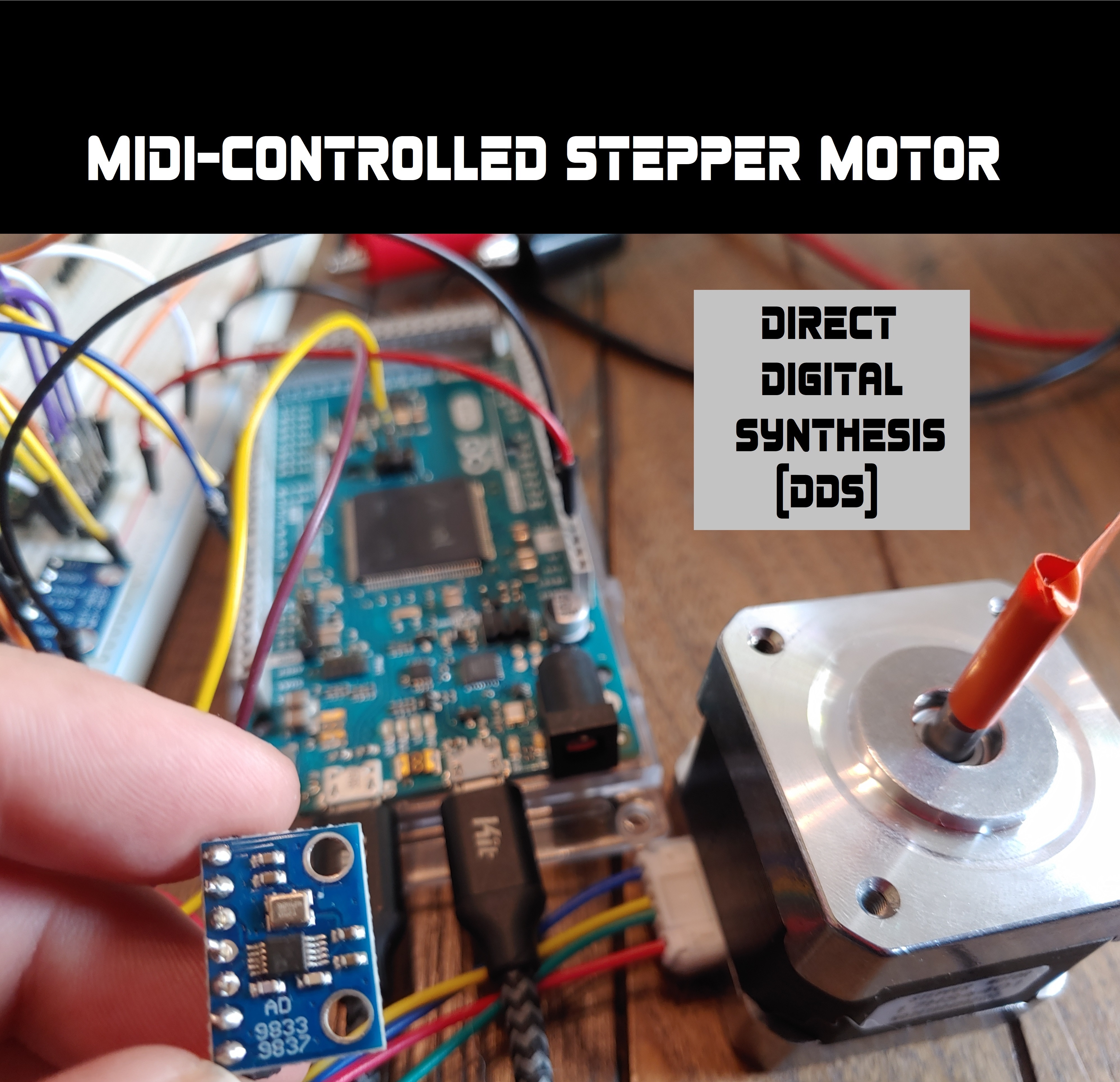 MIDI-controlled Stepper Motor With a Direct Digital Synthesis (DDS ...