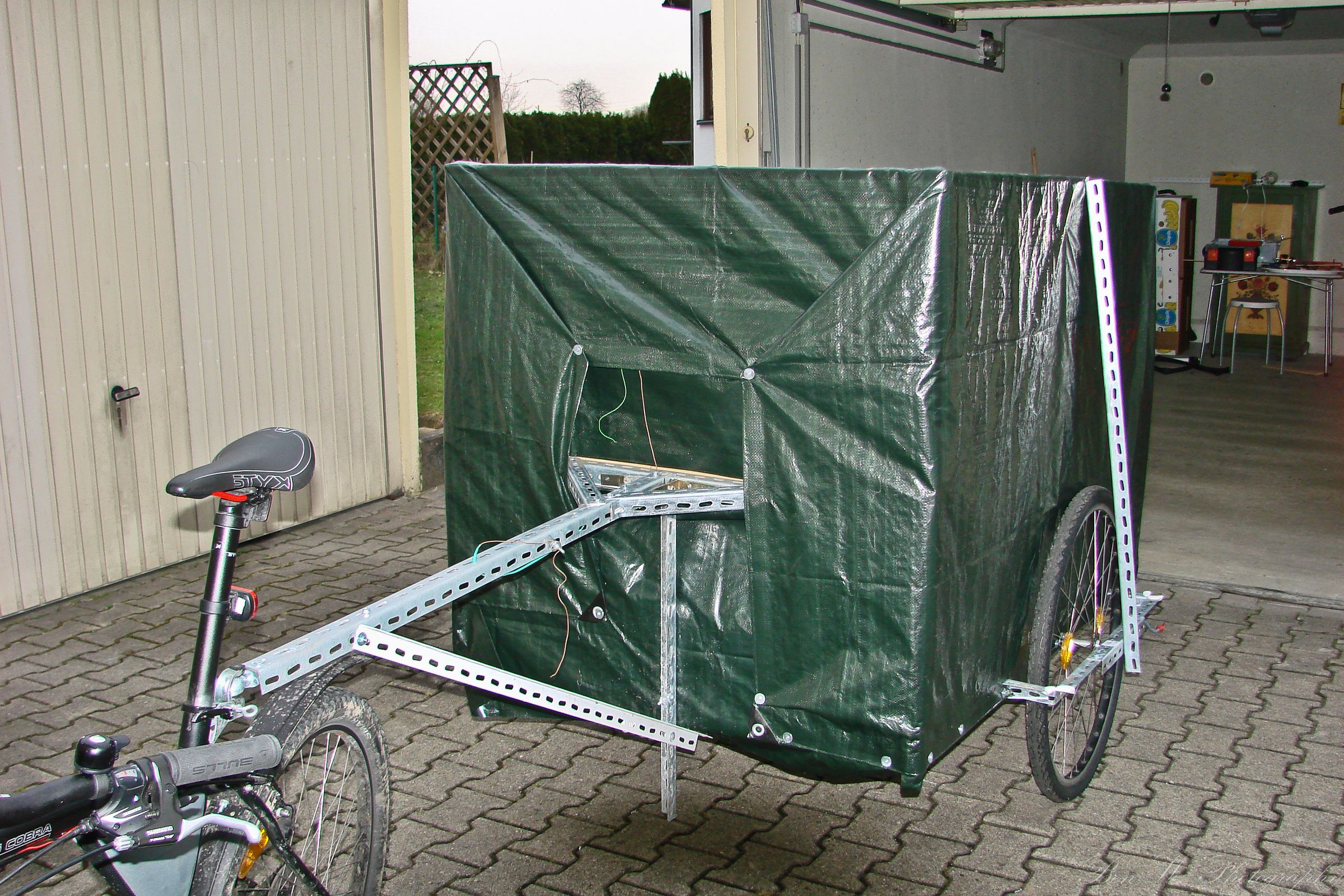 Bike Trailer That Fits Almost Anything ! :D - Instructables