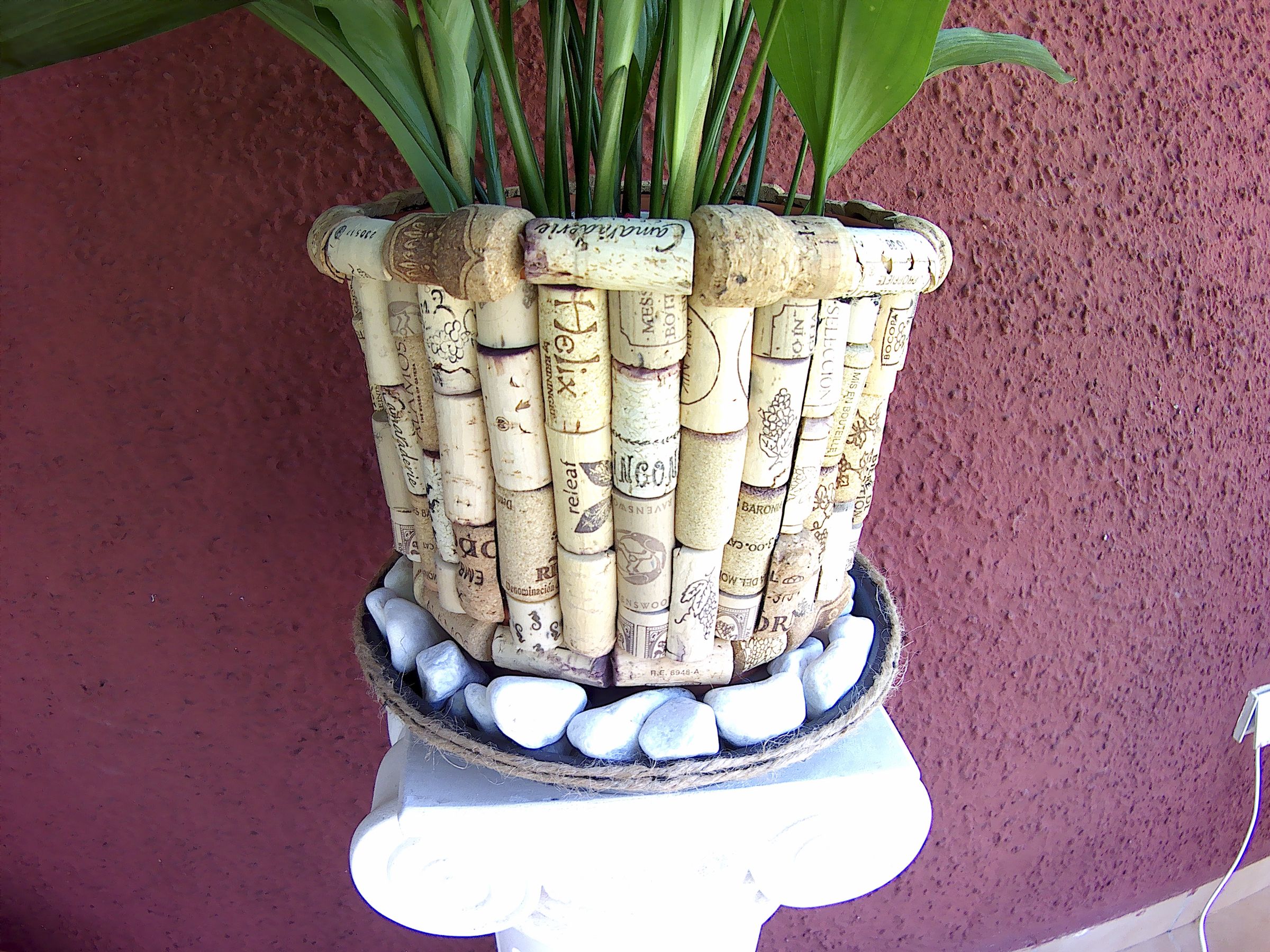 Rustic Cork Planter : 10 Steps - Instructables