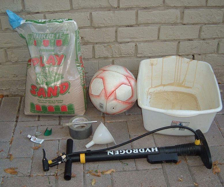 Cheap and Easy Medicine Ball : 7 Steps - Instructables