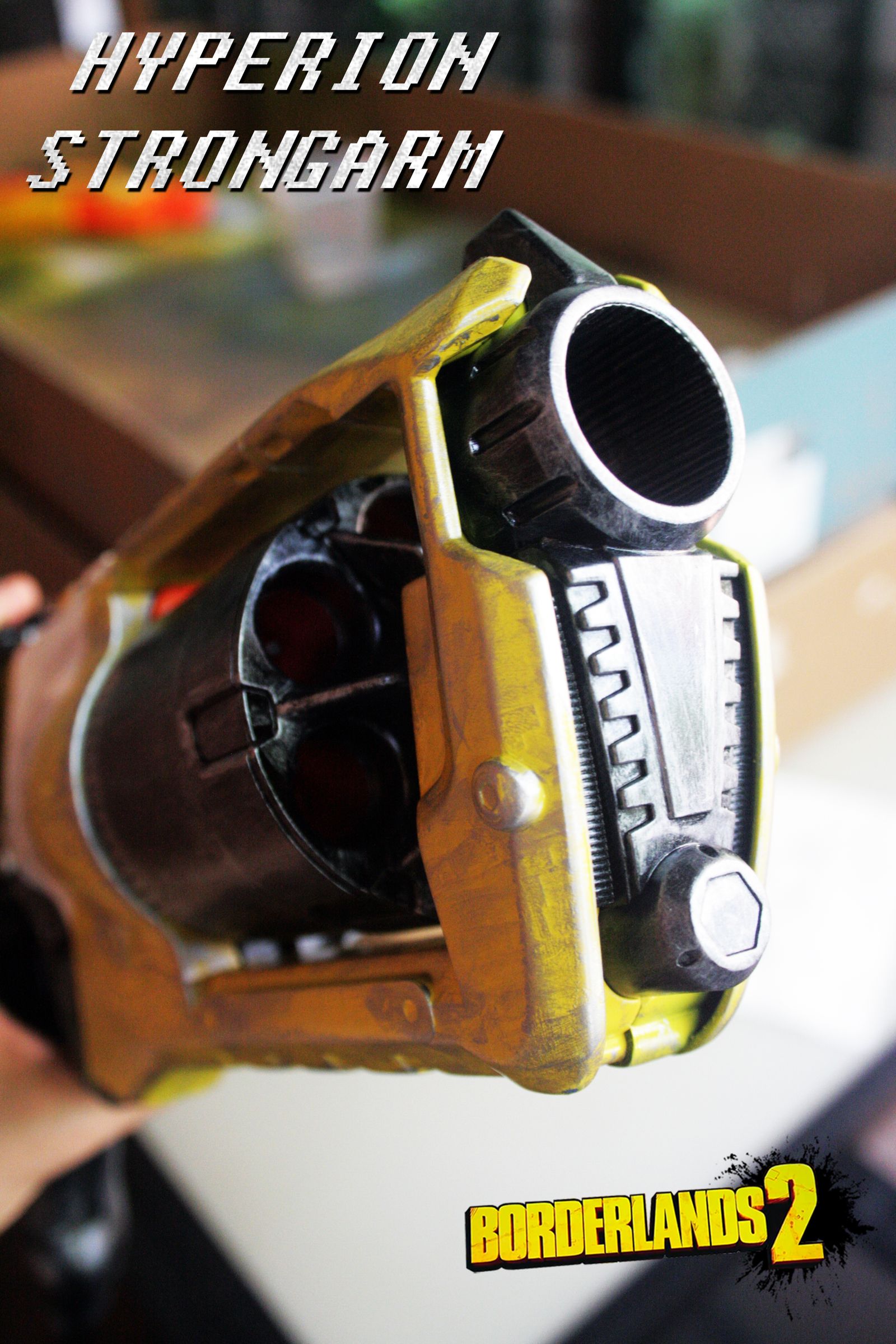 Nerf Strongarm Borderlands 2 Hyperion Gun Replica : 11 Steps (with Pictures) - Instructables