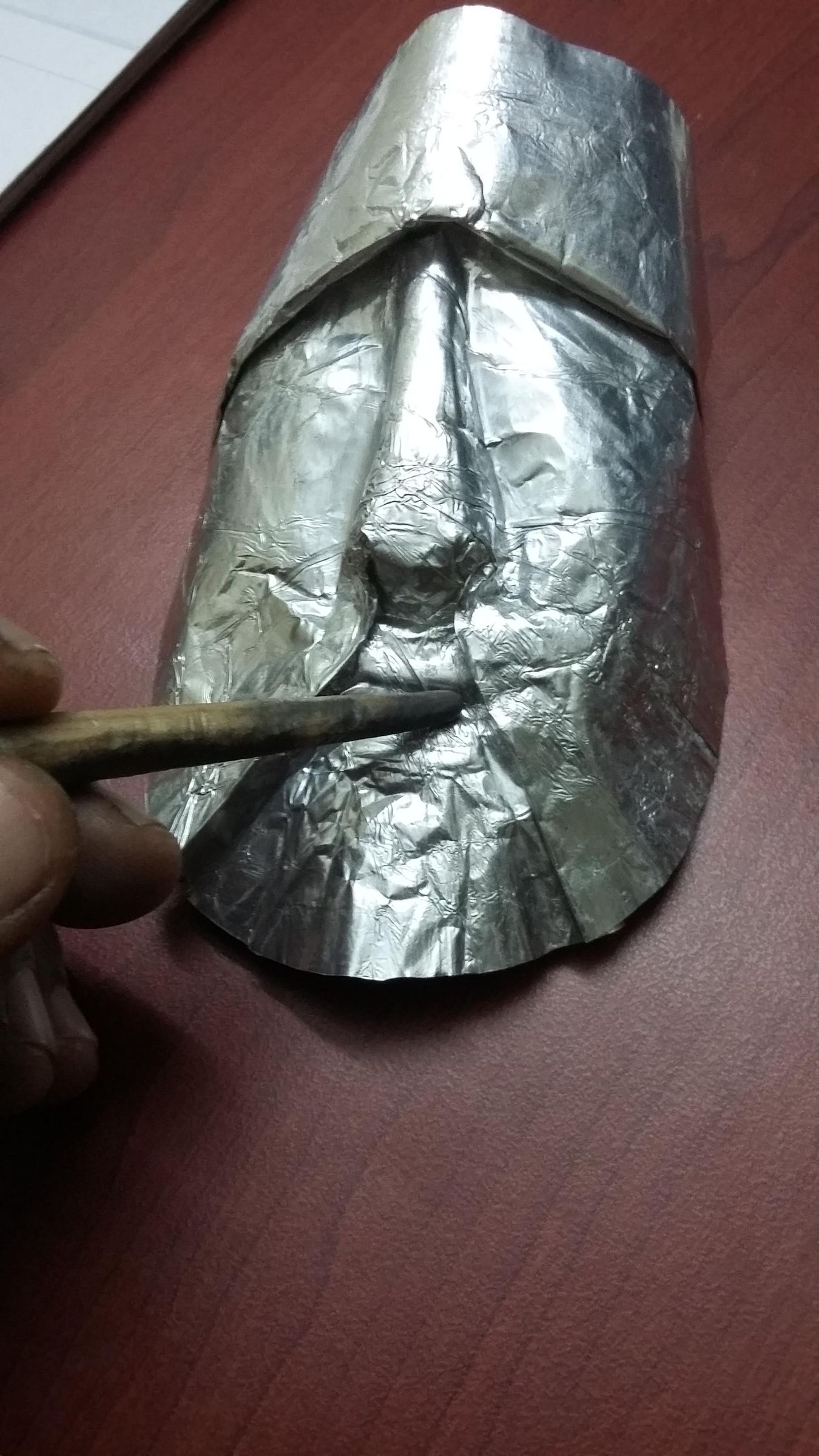 Tinfoil Human Face : 10 Steps (with Pictures) - Instructables