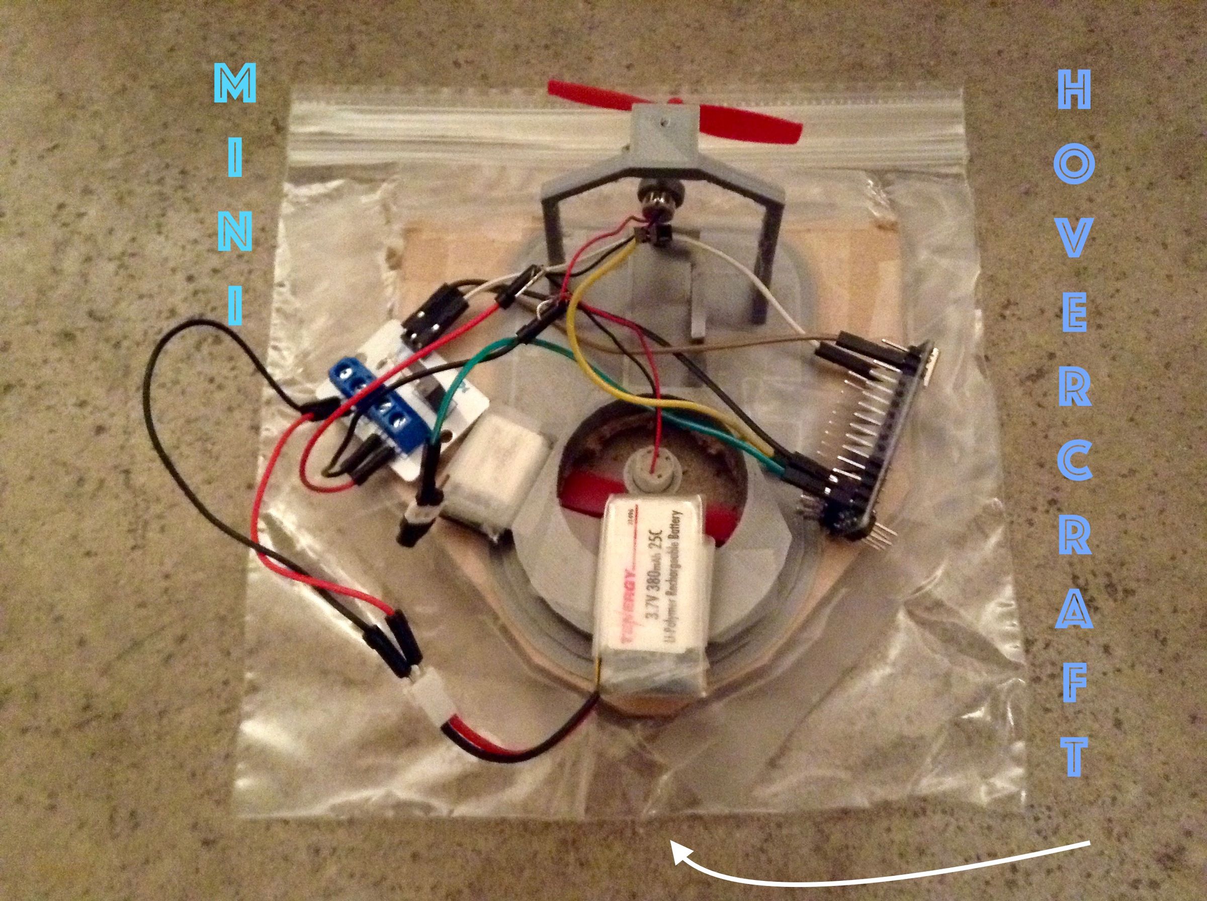 Mini Hovercraft W/ Arduino Nano : 7 Steps (with Pictures) - Instructables
