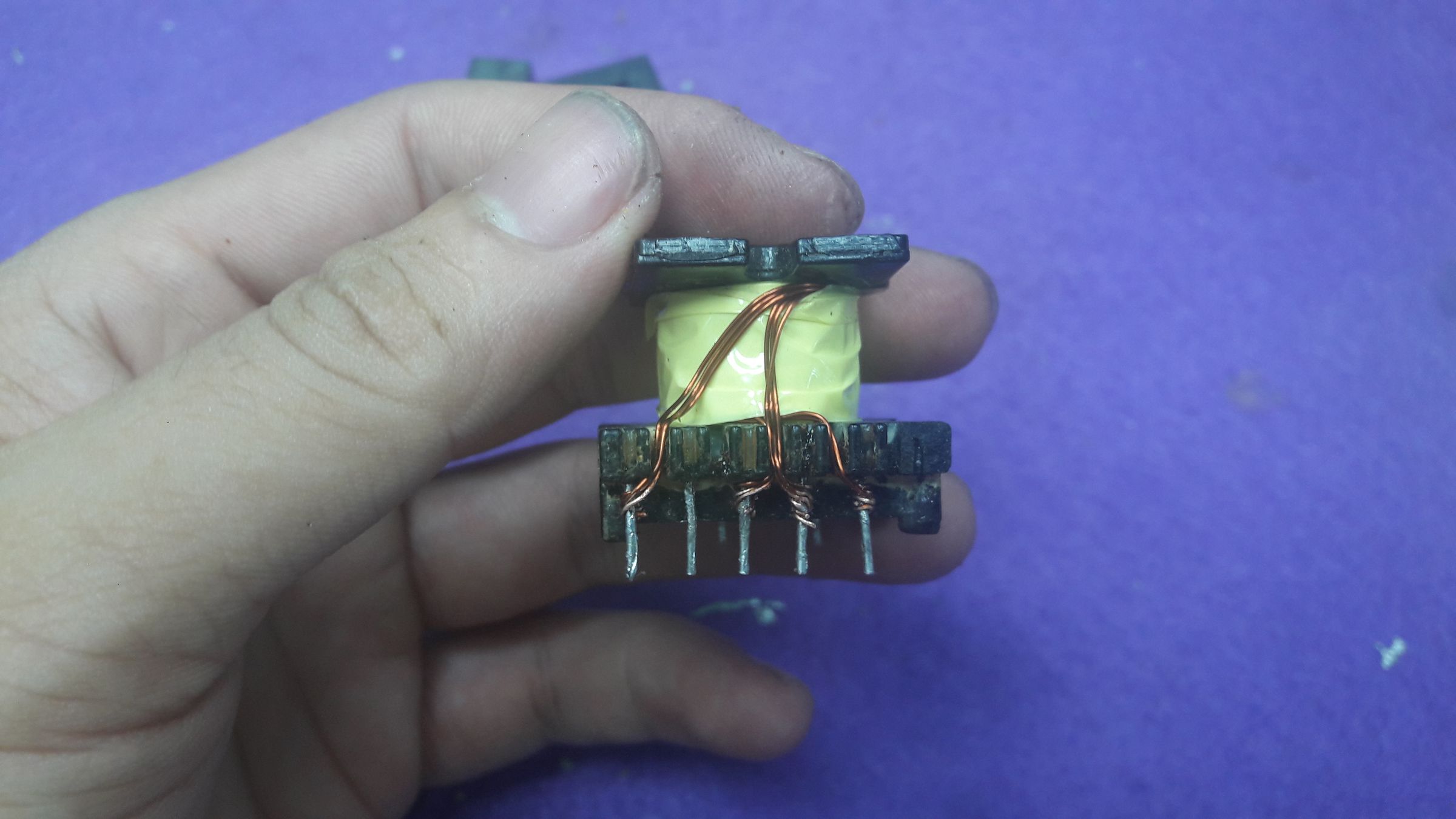 How to Build SMPS Transformer | Home Make 12V 10A Switching Power ...