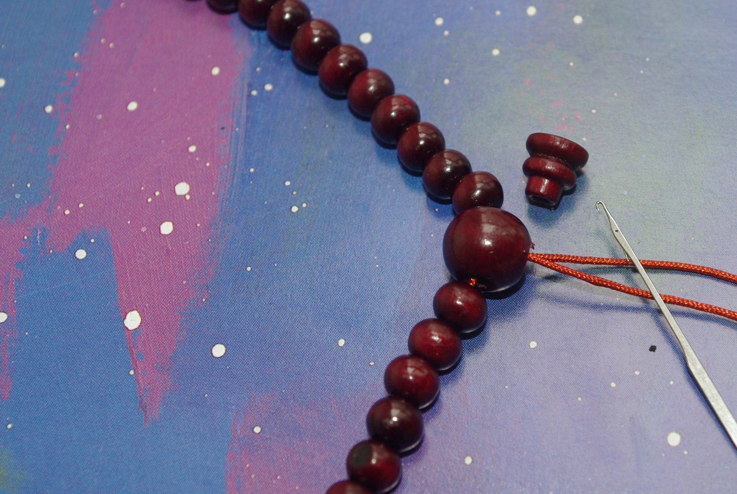 Making a Mala (using a Premade Tassel) : 6 Steps - Instructables