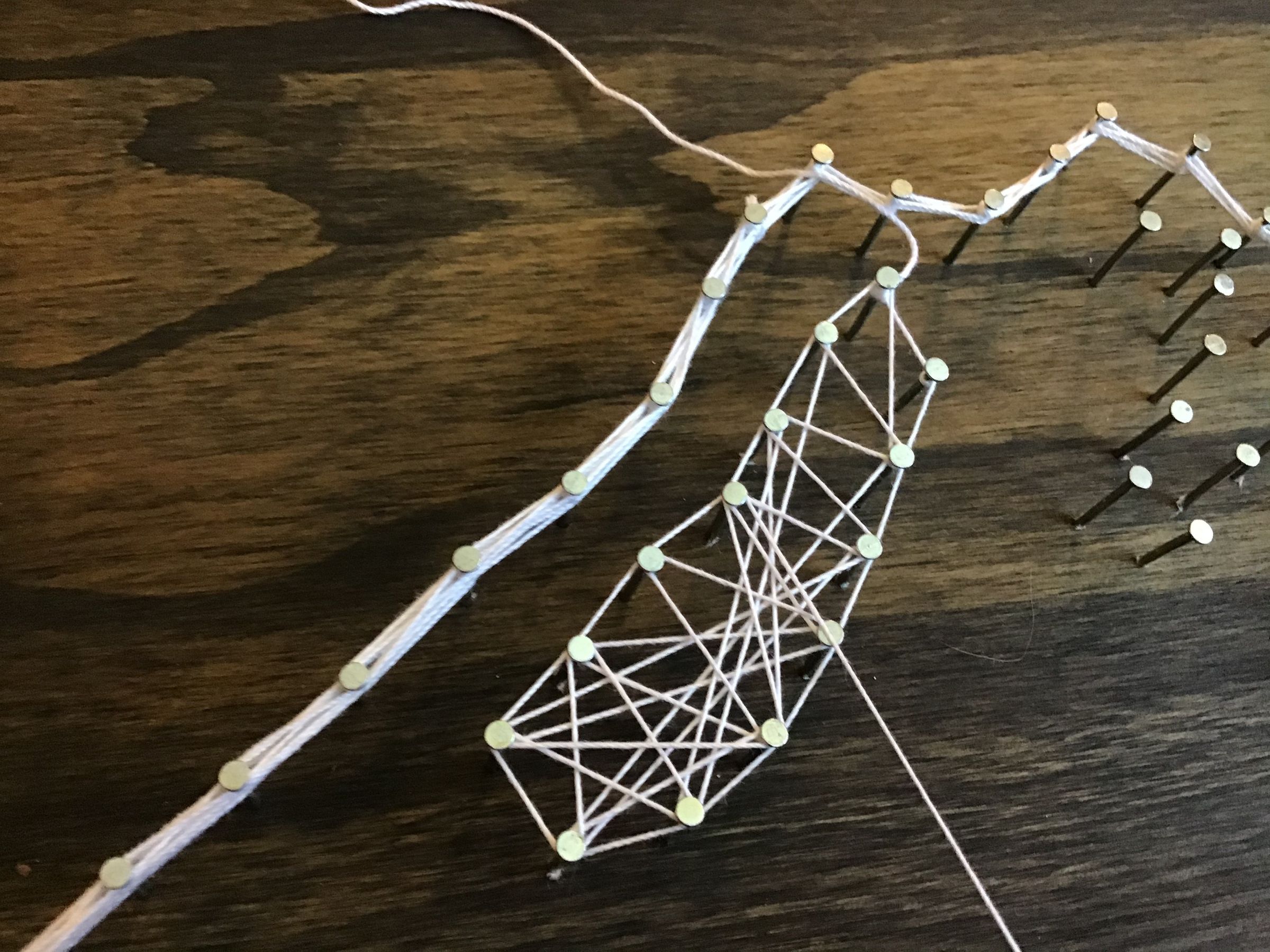 How to Make Professional Looking String Art : 6 Steps (with Pictures ...