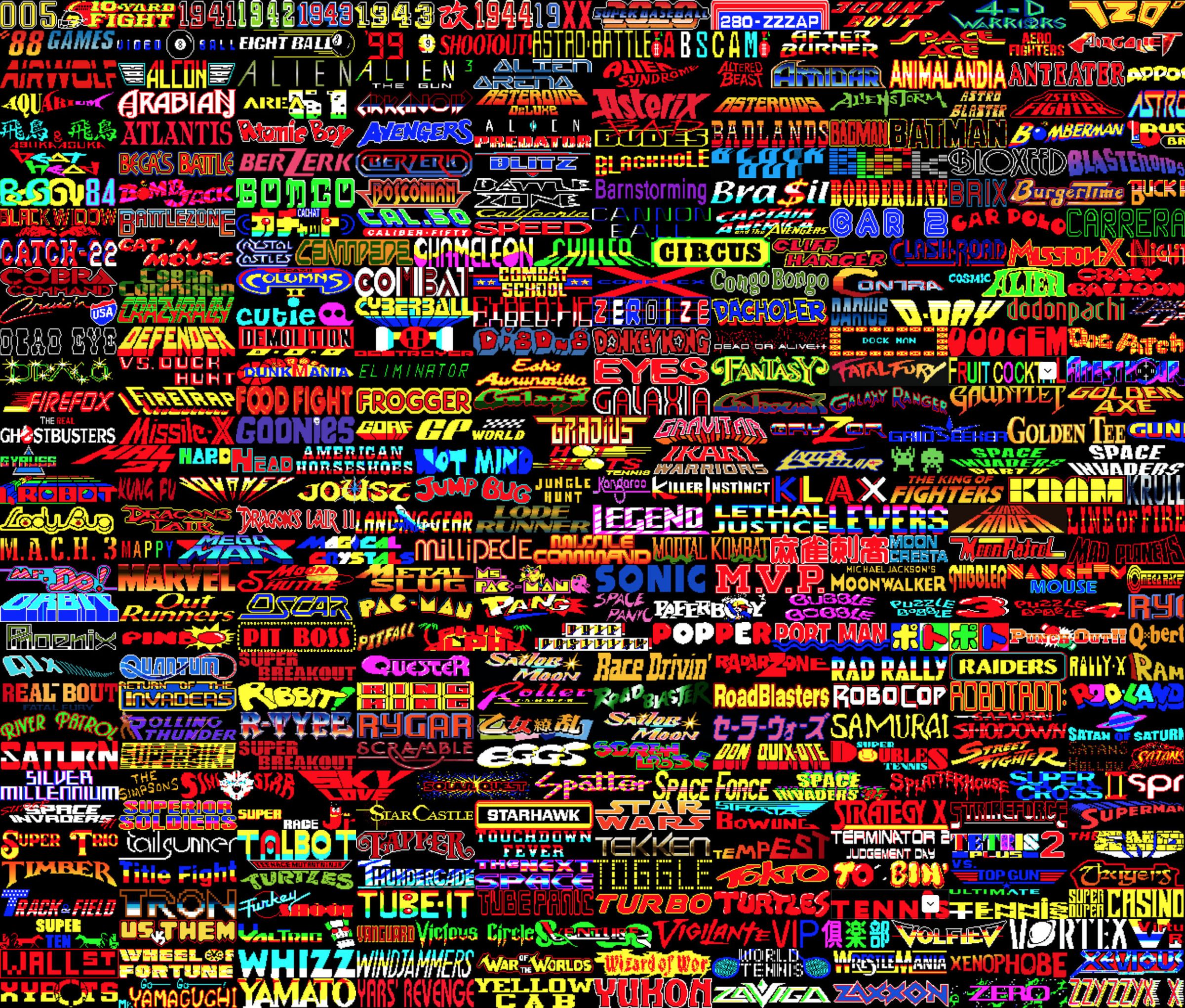 Arcade Machine With Changing LED Marquee : 5 Steps (with Pictures ...