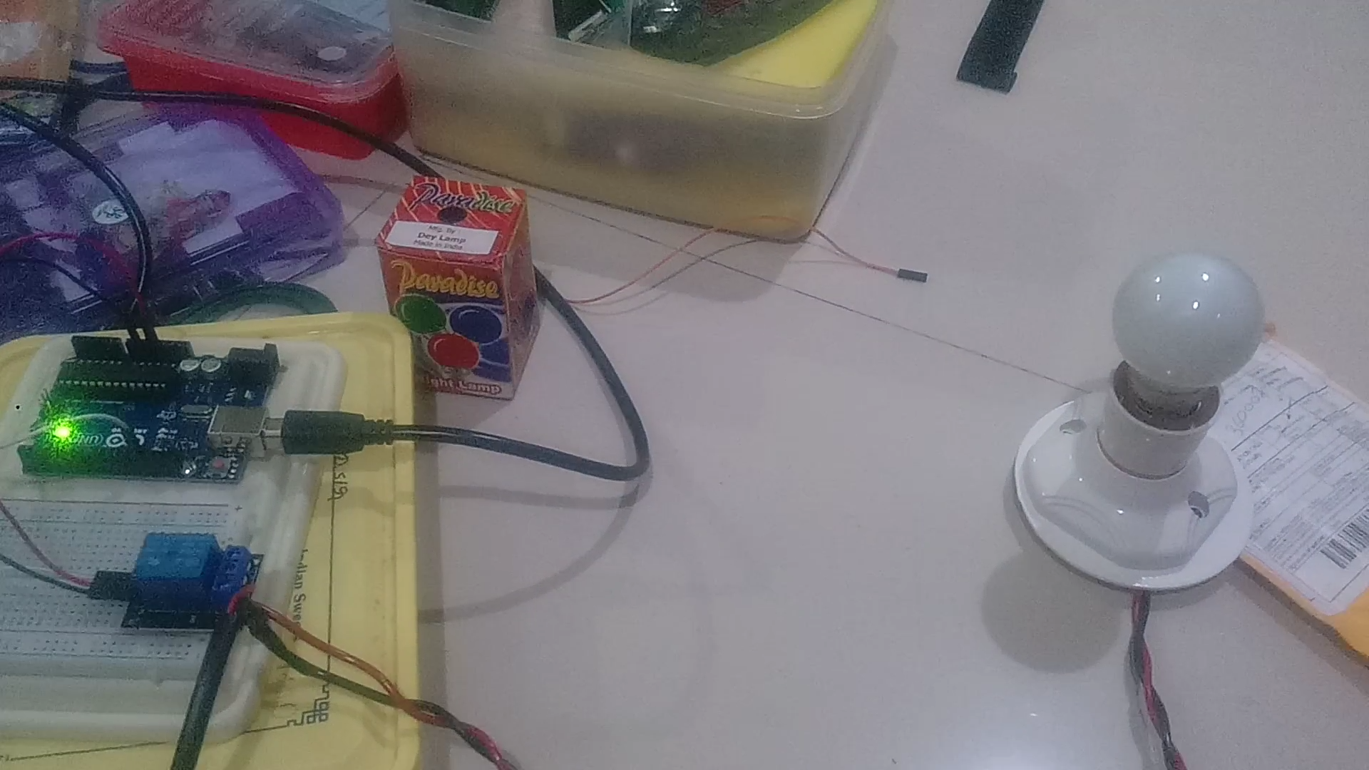 Control Your Home Appliances Using Arduino and Relay : 4 Steps (with ...