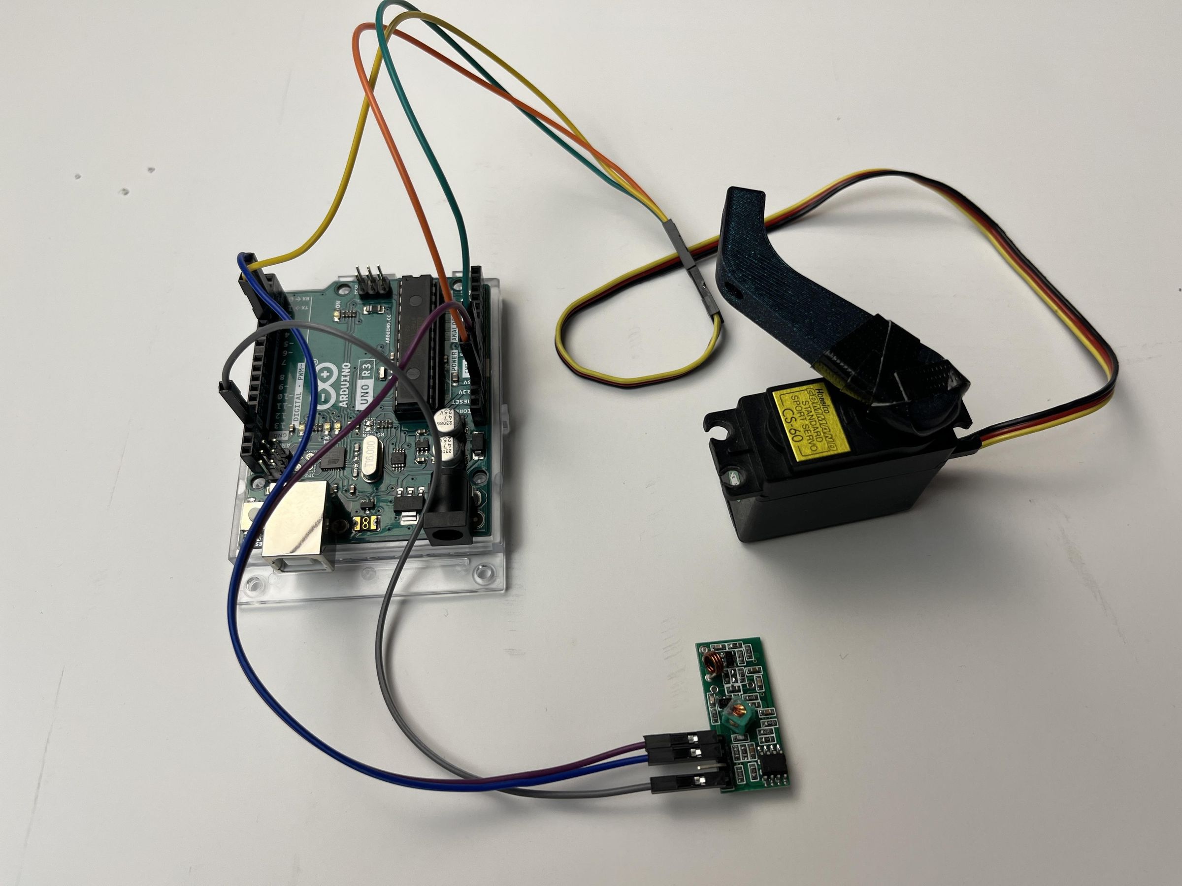 Button Presser Garage Door Remote Using Arduino : 8 Steps - Instructables