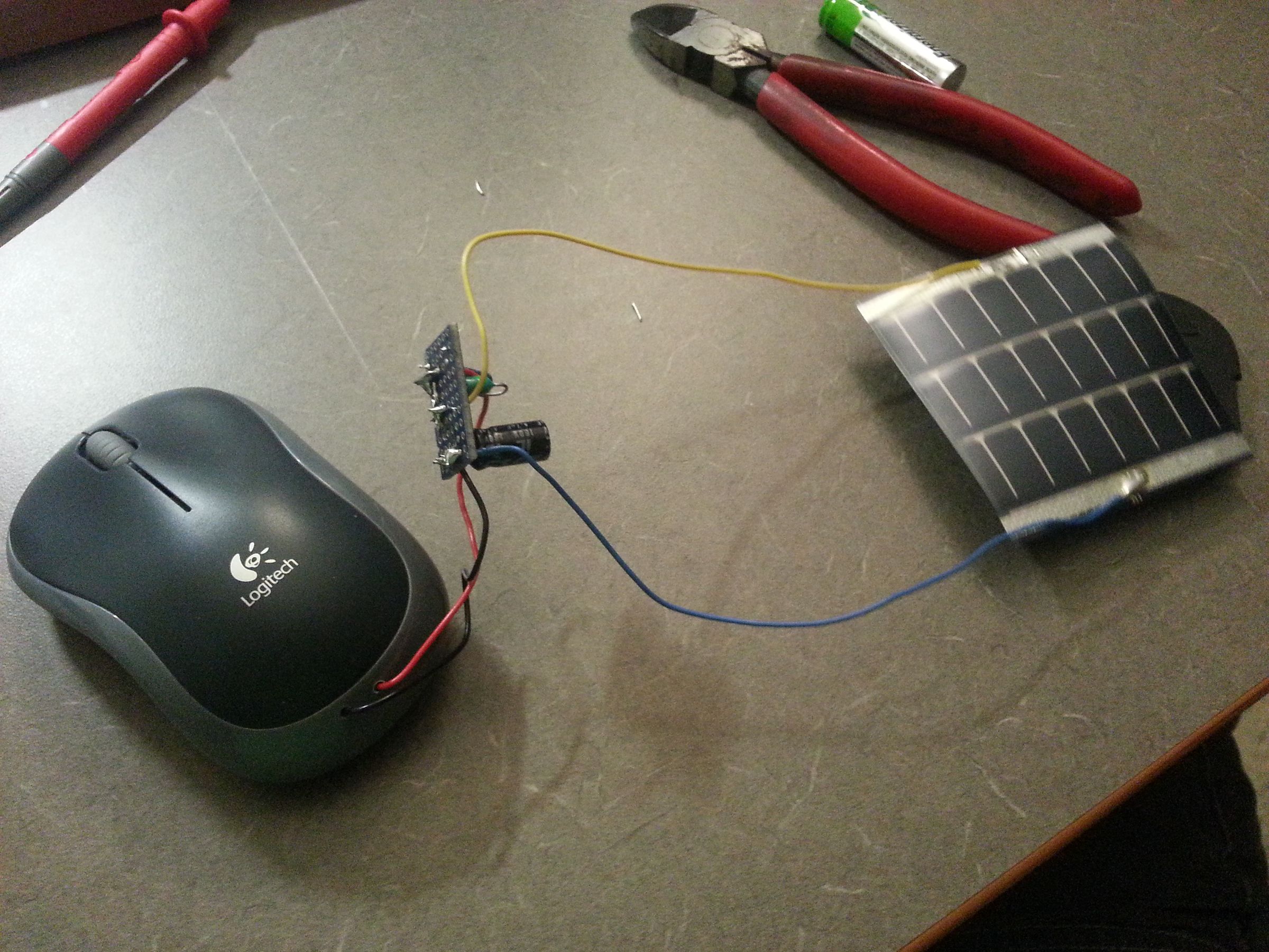 Solar Powered Mouse : 3 Steps - Instructables