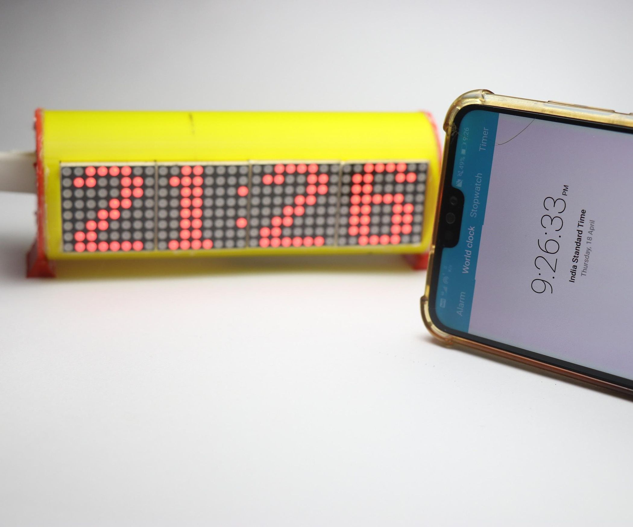 3D Printed Wi-Fi Clock With Real Time : 6 Steps - Instructables