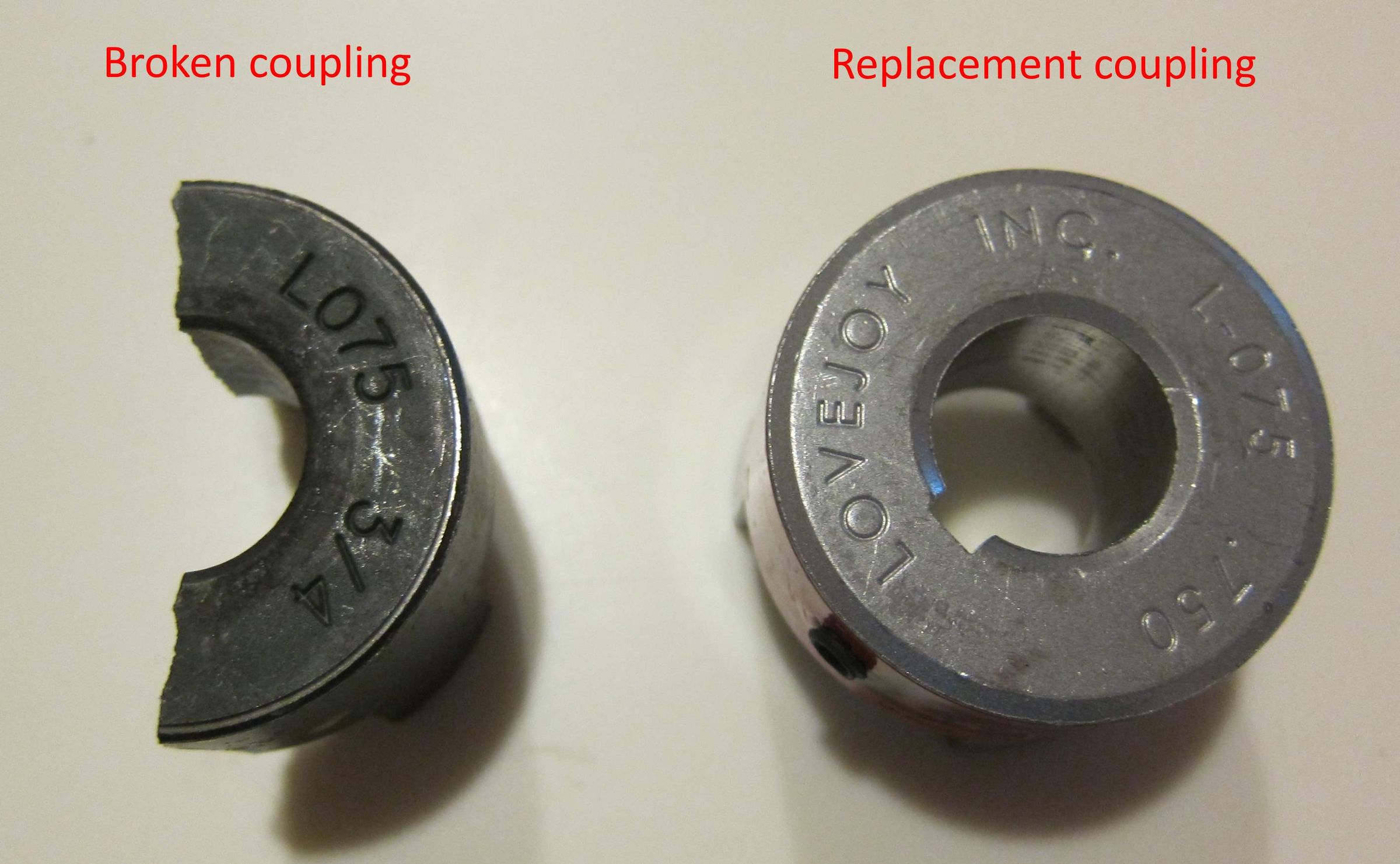 Replacing a Broken Coupling Hub : 4 Steps - Instructables