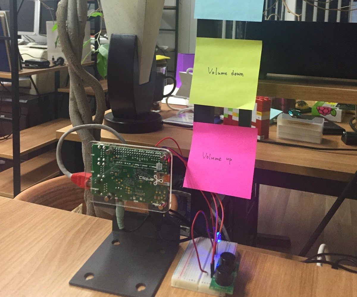 Air Button for Volumio Using Ultrasonic Sensor : 7 Steps (with Pictures ...