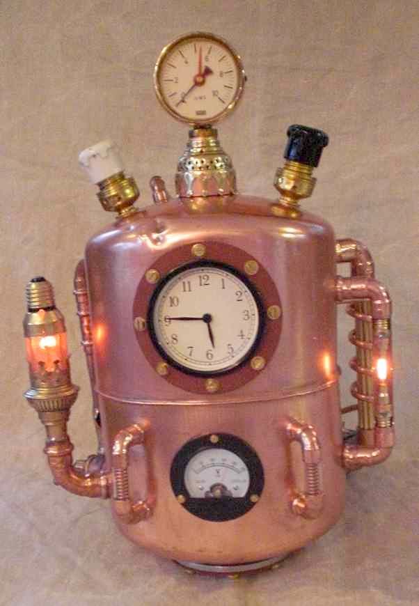 Steampunked Time Traveling Machine : 13 Steps (with Pictures ...