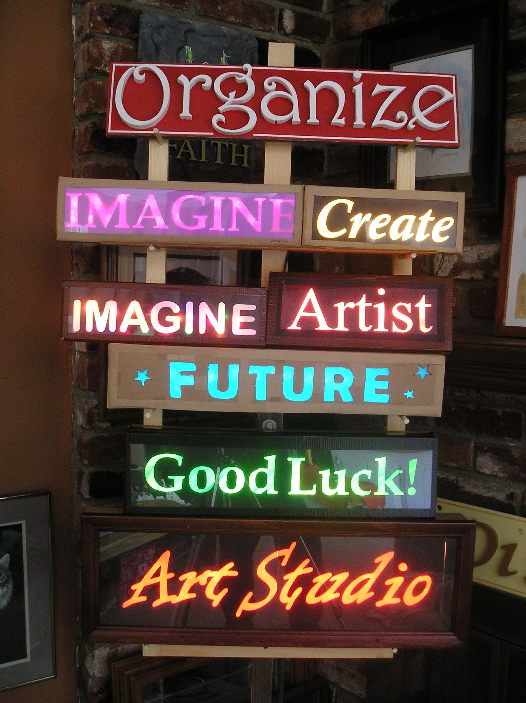 Make Your Own Illuminated Signs : 10 Steps (with Pictures) - Instructables