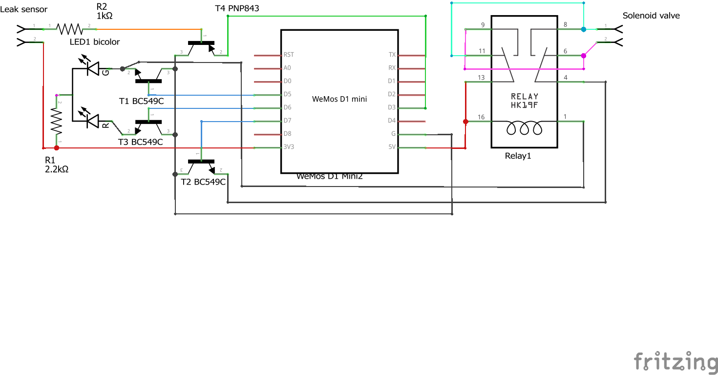 ESP8266 Solenoid Water Valve With Leak Sensor - Instructables