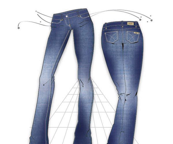 How to Draw Women’s Denim Jeans? : 5 Steps - Instructables