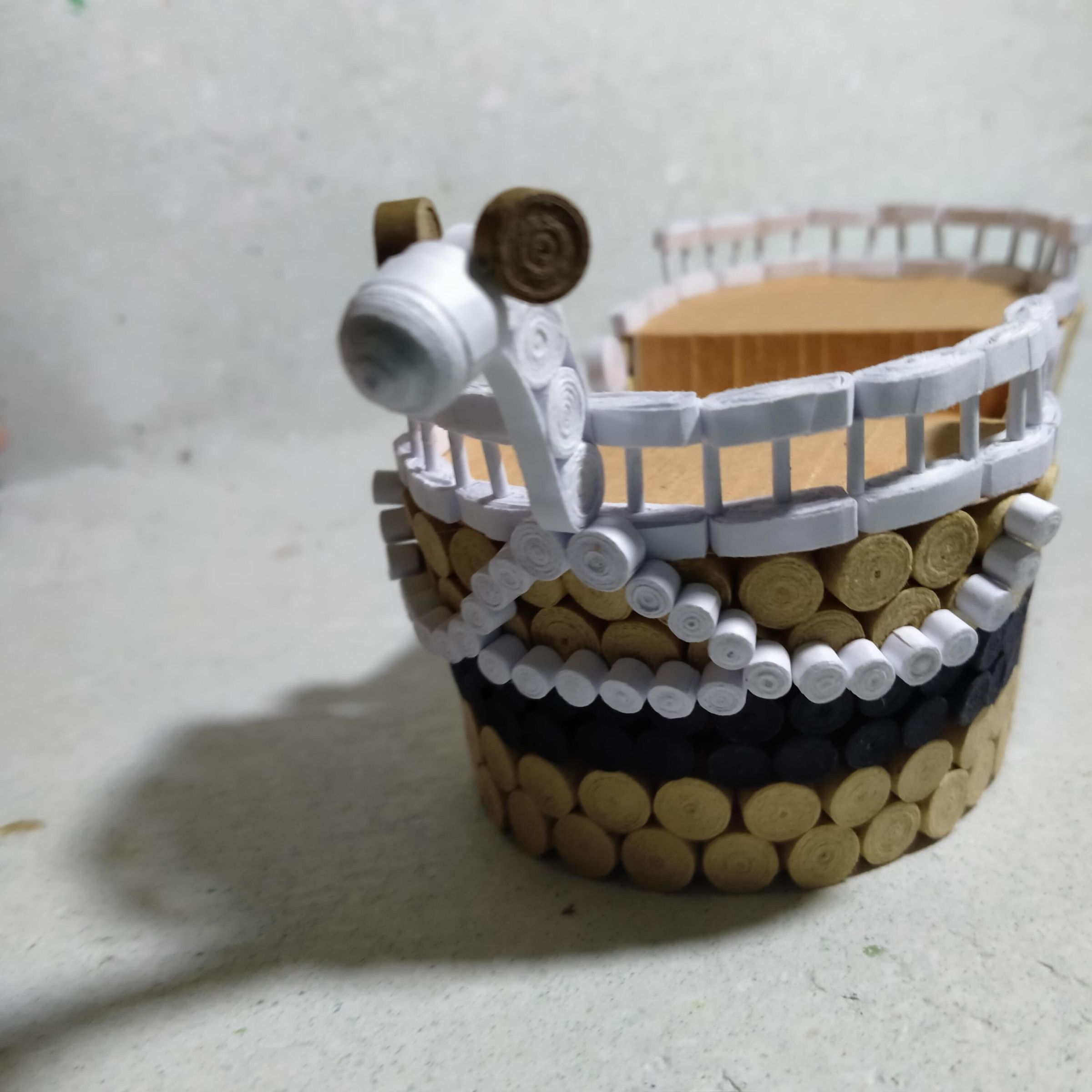 Paper Quilled Ship (inspired by One Piece) : 7 Steps (with Pictures ...