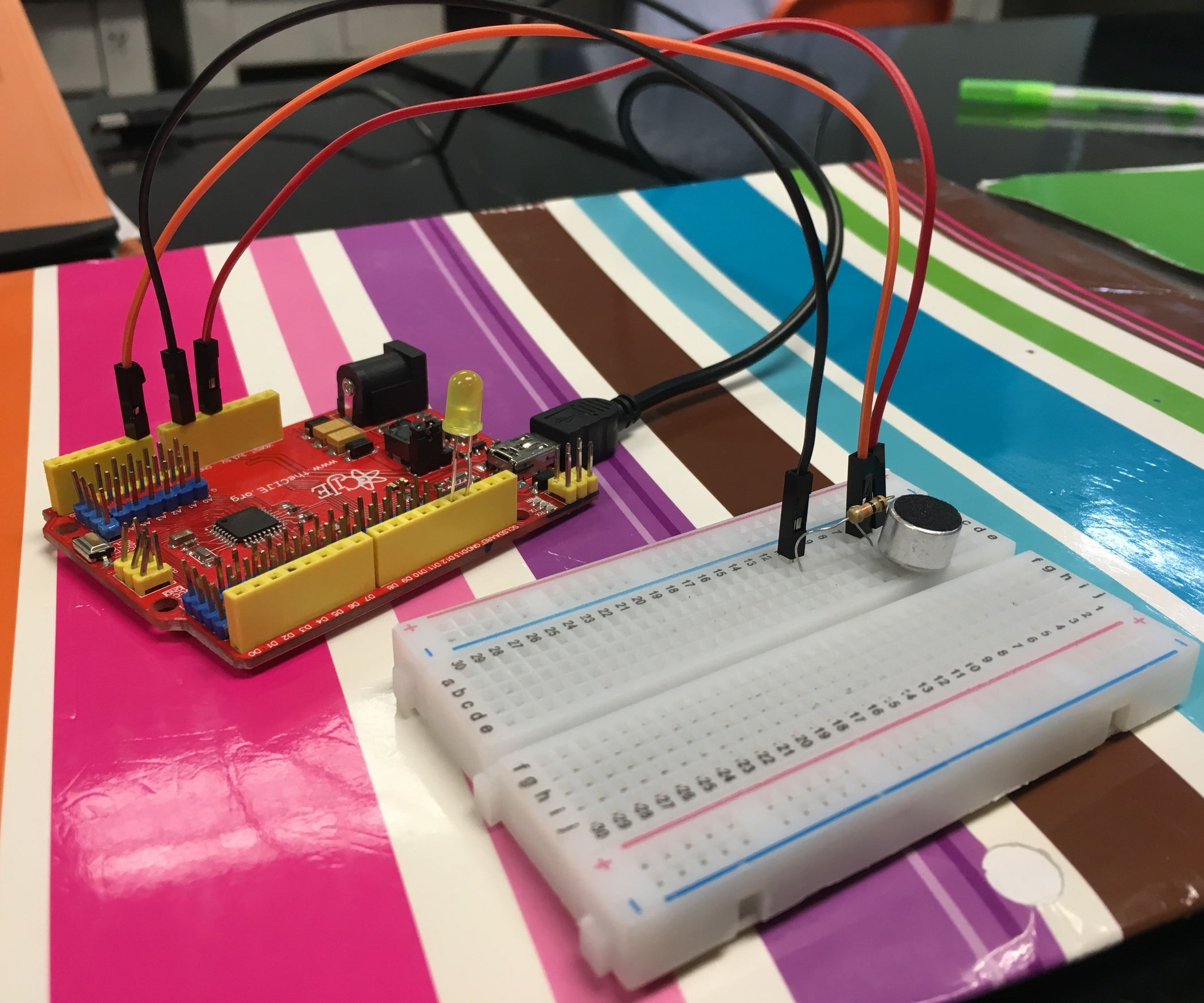 Controlling LED S Using Microphones Tutorial : 3 Steps (with Pictures ...
