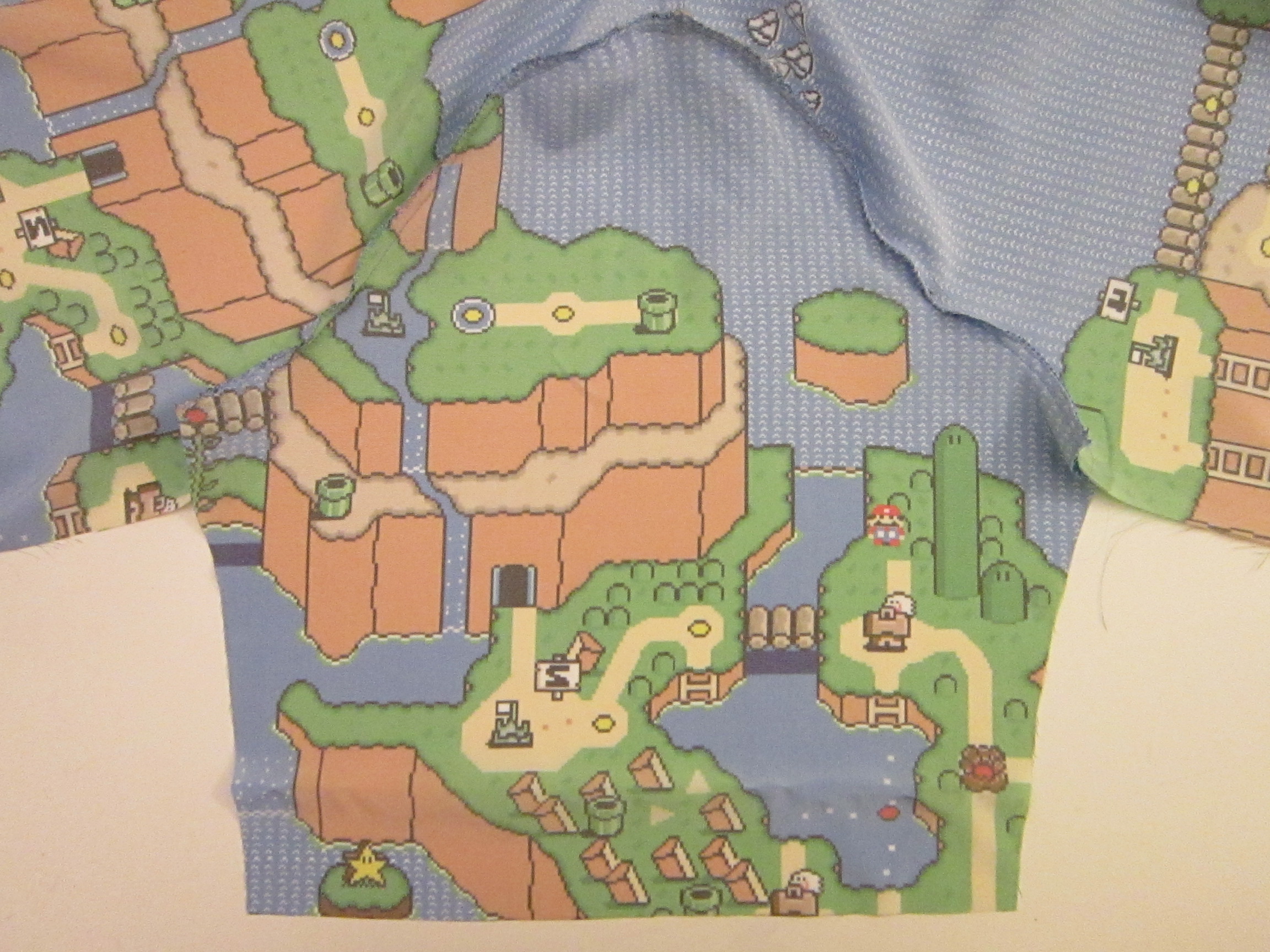 Super Mario Button Up Shirt : 13 Steps (with Pictures) - Instructables