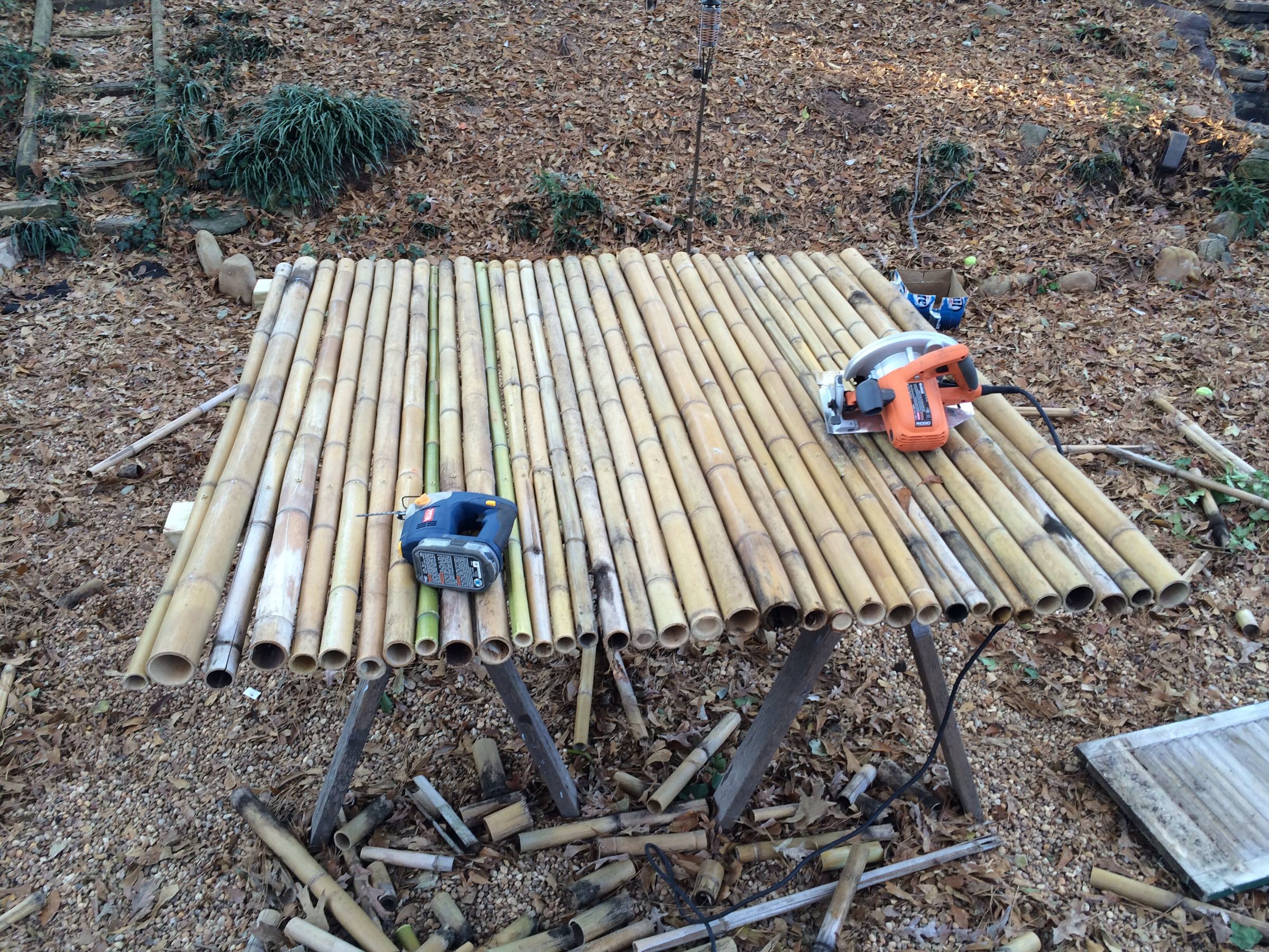 Bamboo Fence : 41 Steps (with Pictures) - Instructables