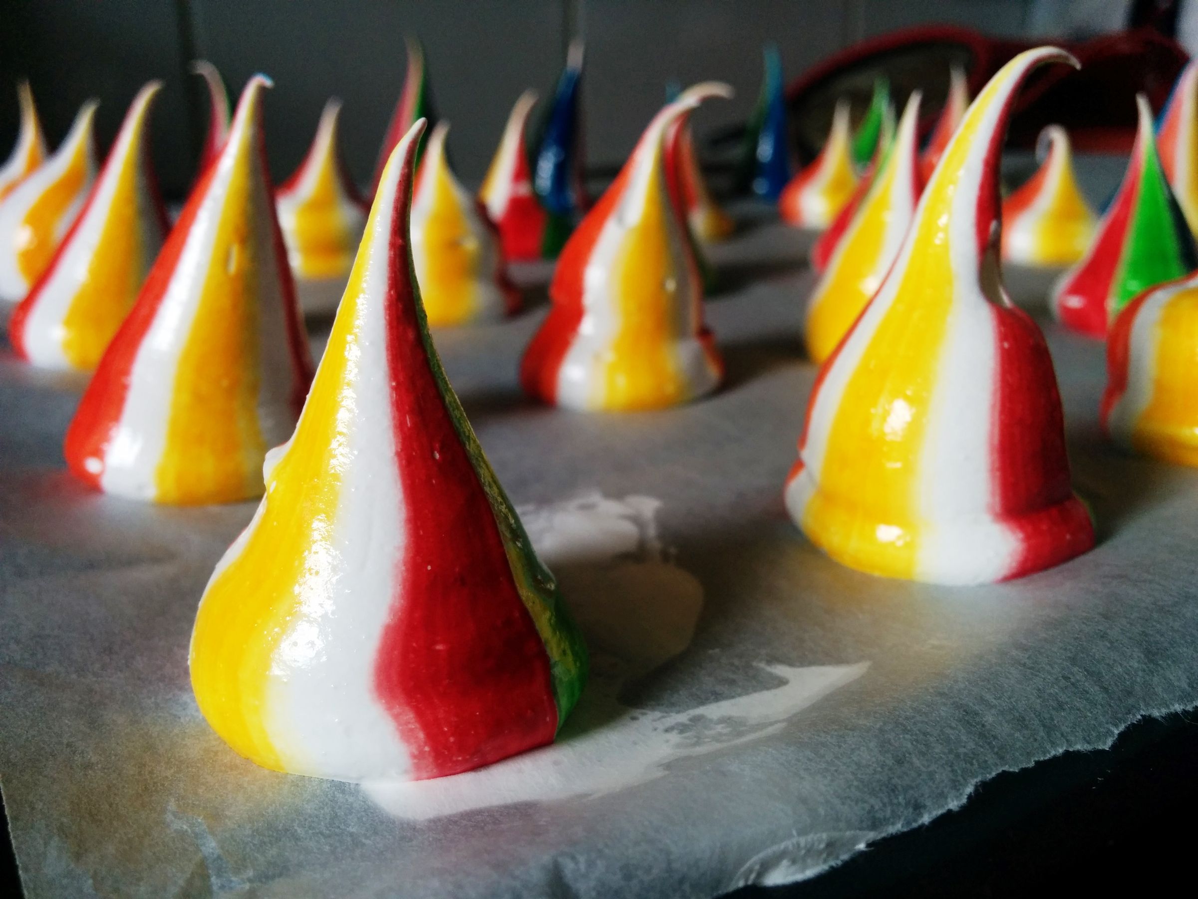 Super Glossy Rainbow Meringue Cookies [SUGAR BEAN], 51% OFF