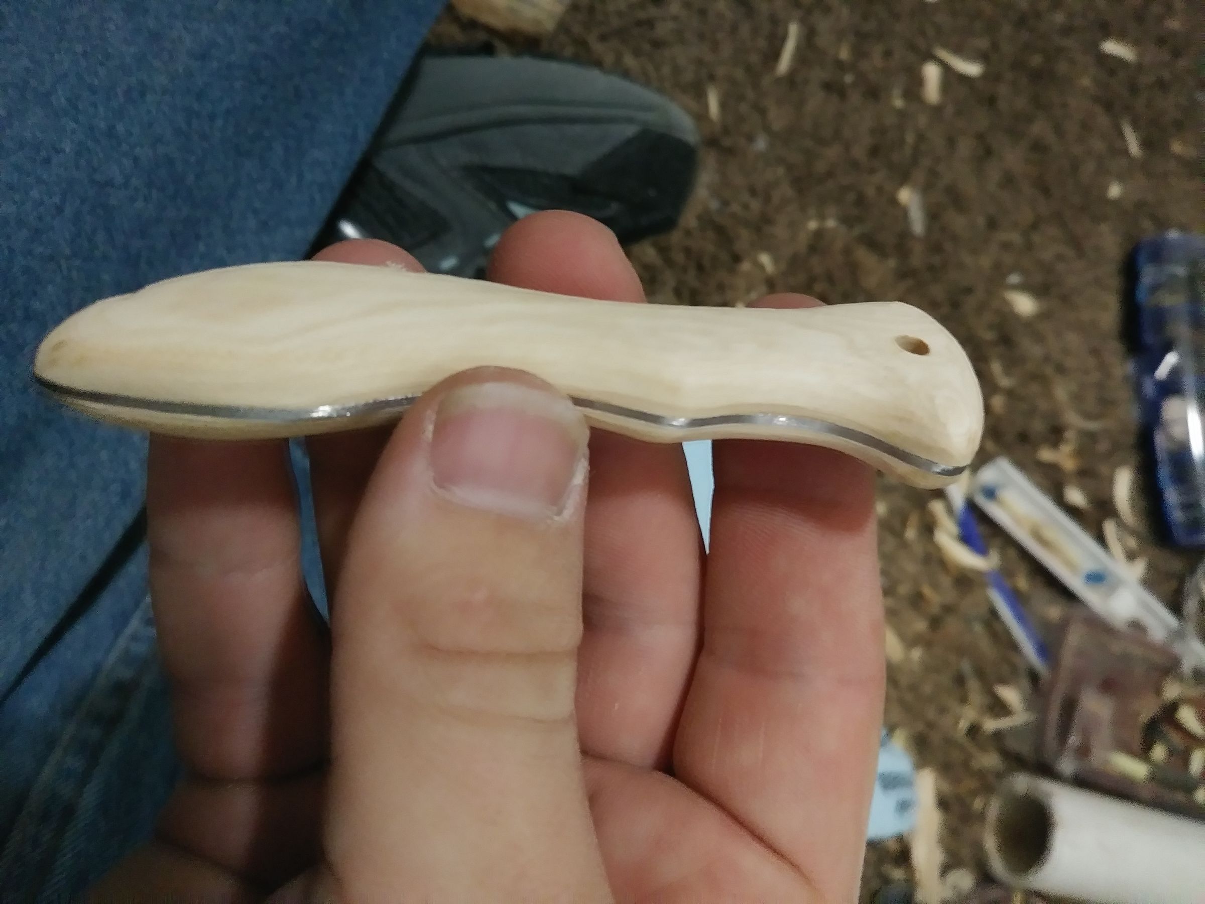 Wood Pocket Knife Handle : 7 Steps - Instructables