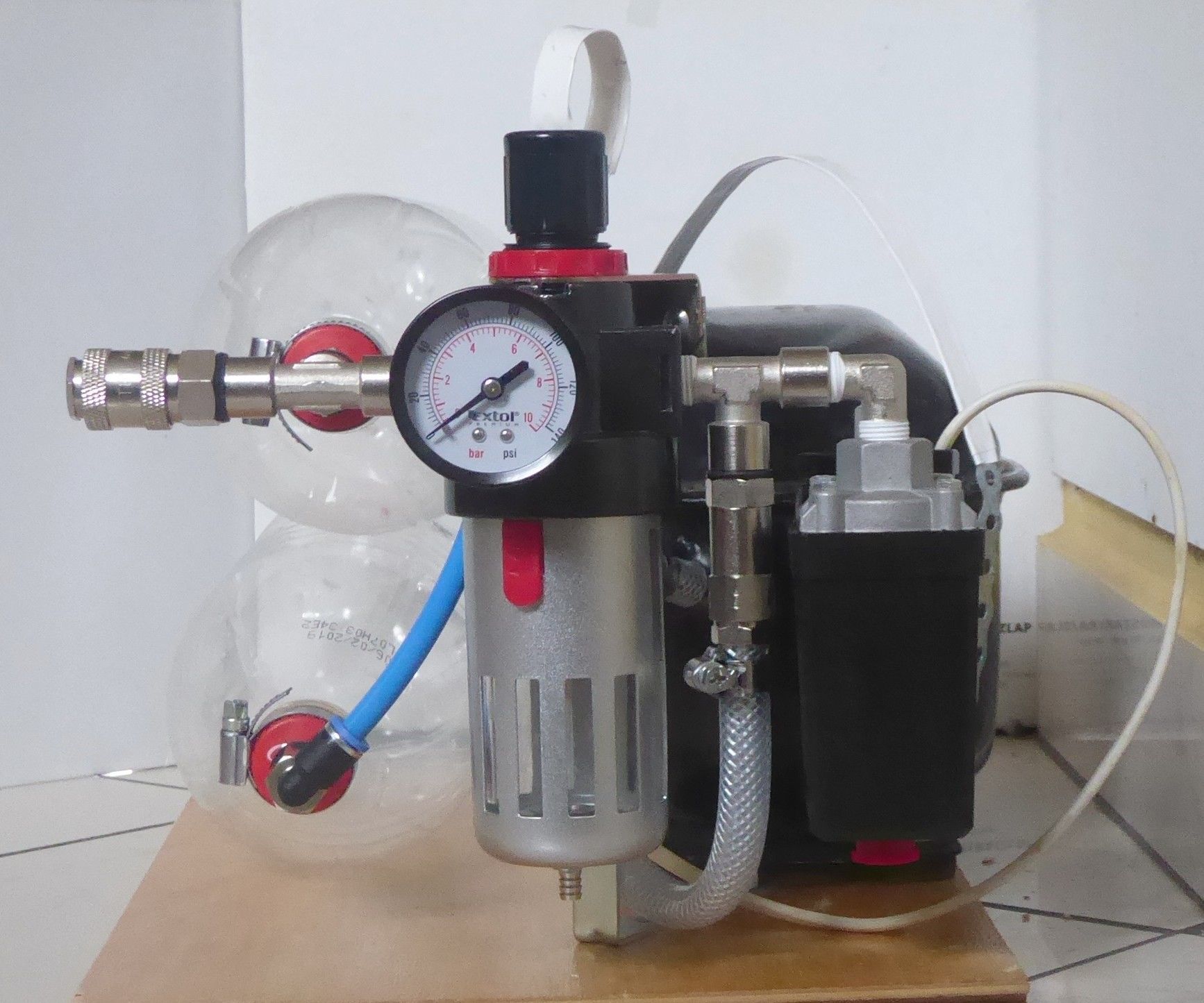 Makett Airbrush Compressor : 4 Steps - Instructables
