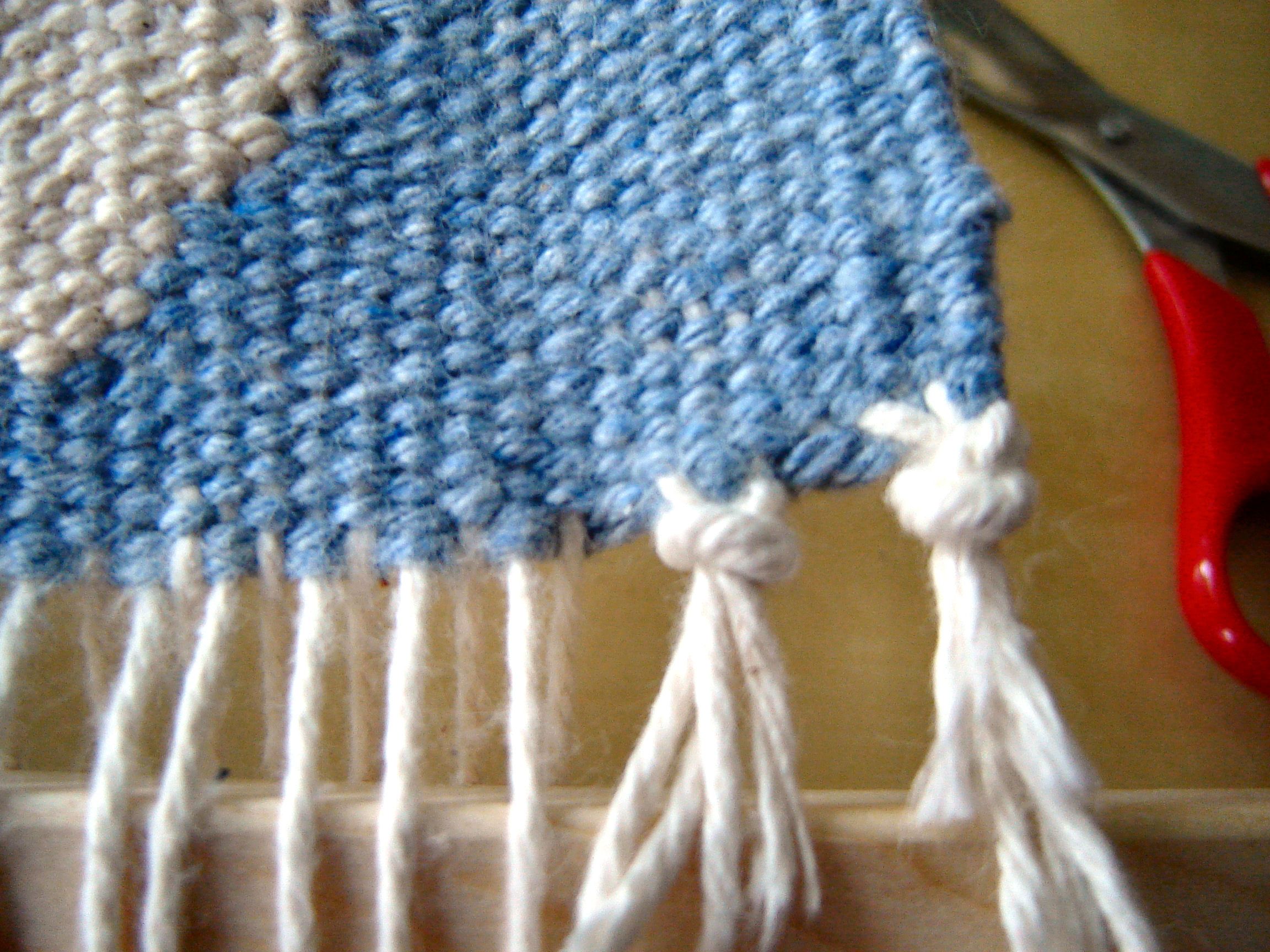 How to Weave on a Frame Loom : 8 Steps (with Pictures) - Instructables