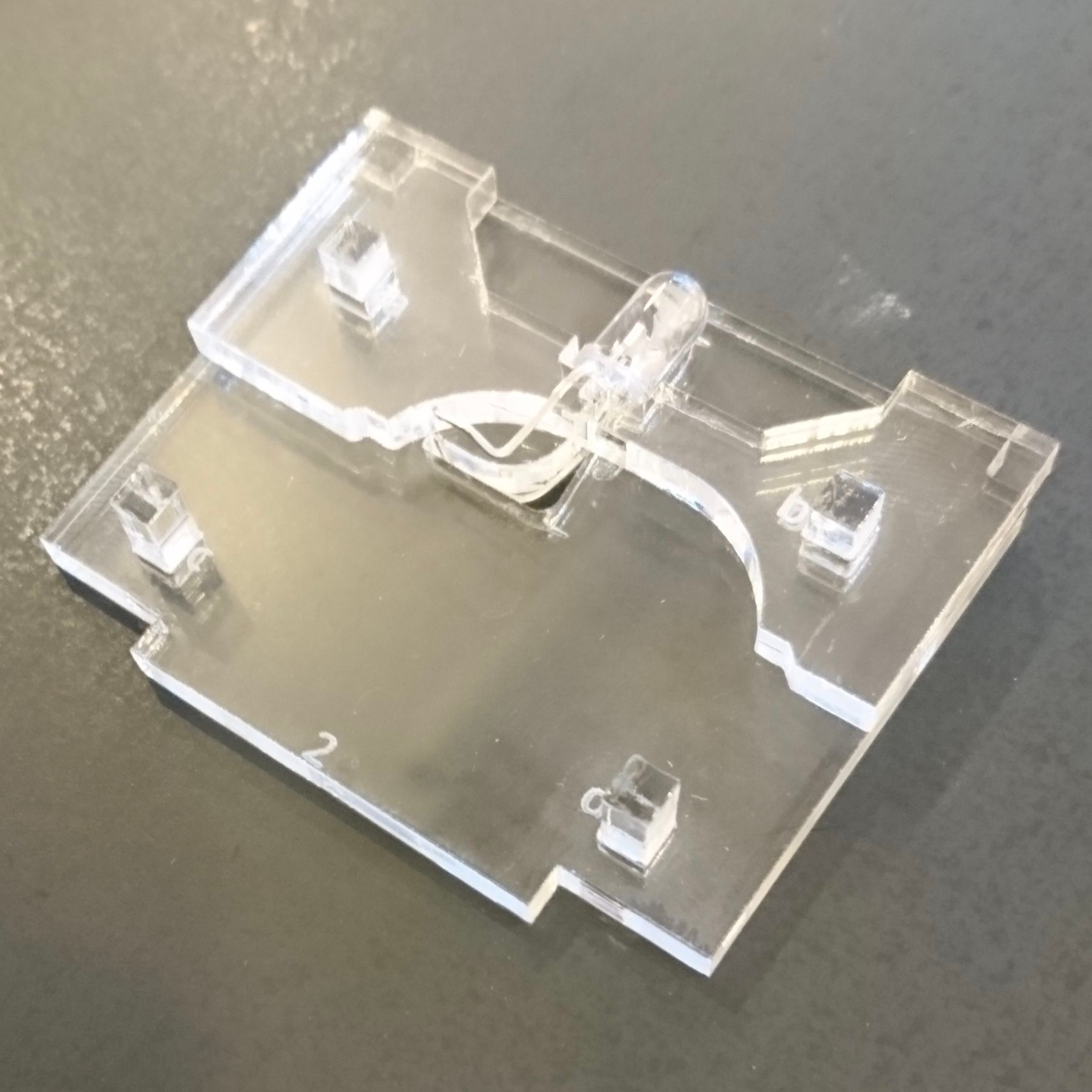 Acrylic LED Display With Lasercut Switch : 11 Steps (with Pictures ...