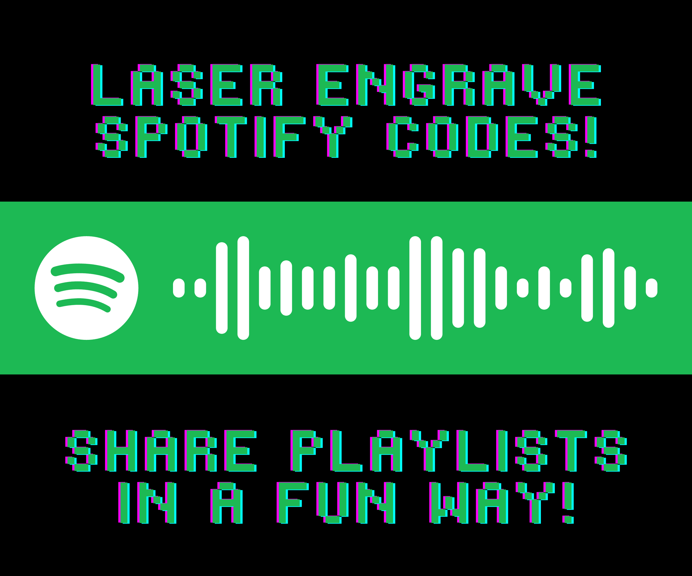 Laser Engrave Spotify Codes! : 7 Steps - Instructables