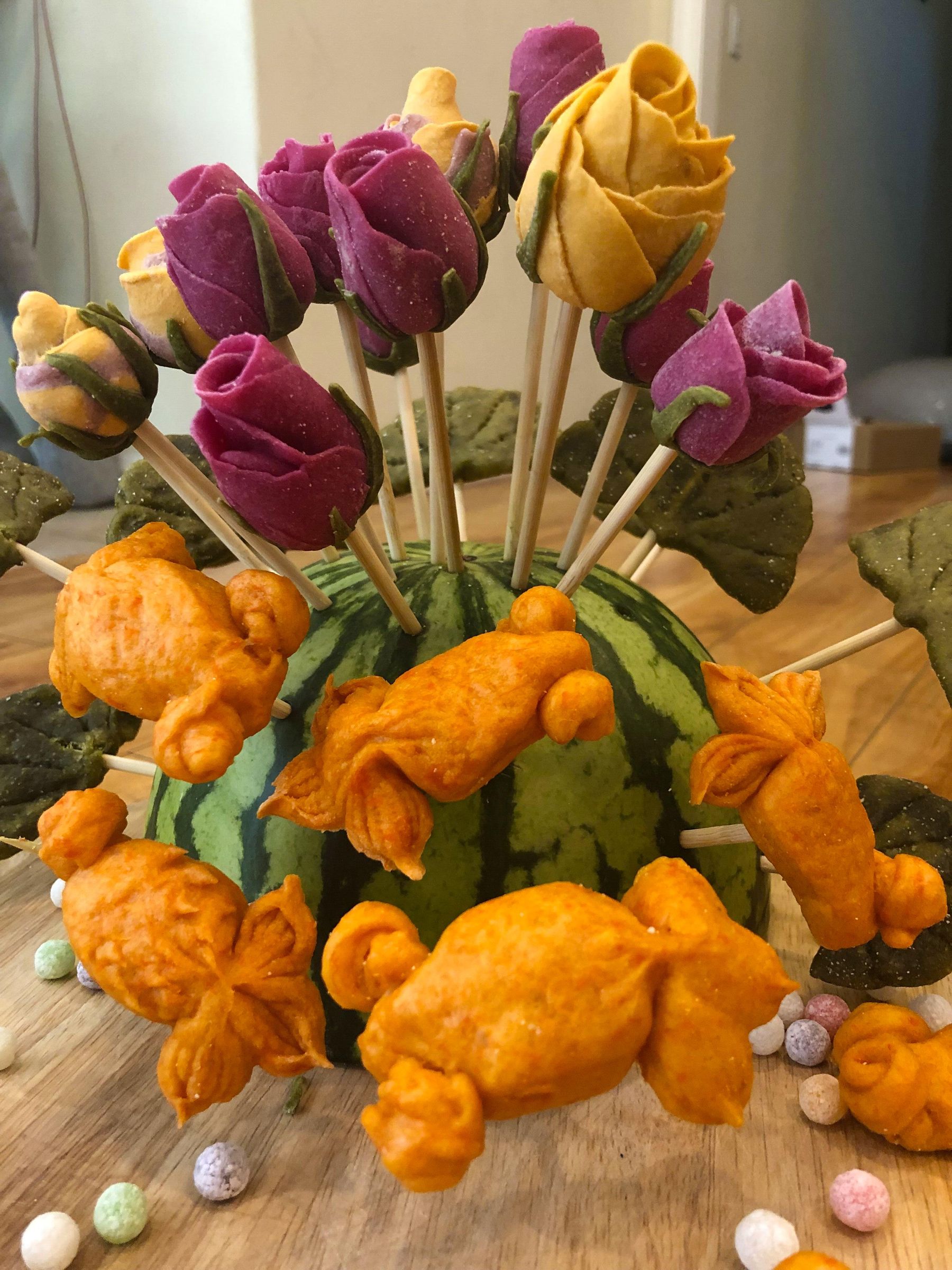 Roses and Goldfish on Sticks : 8 Steps (with Pictures) - Instructables