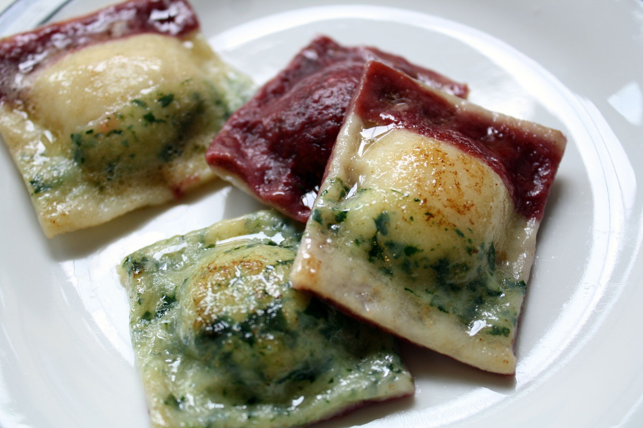 Gluten-Free Tri-Colored Ravioli With Roasted Butternut Squash ...
