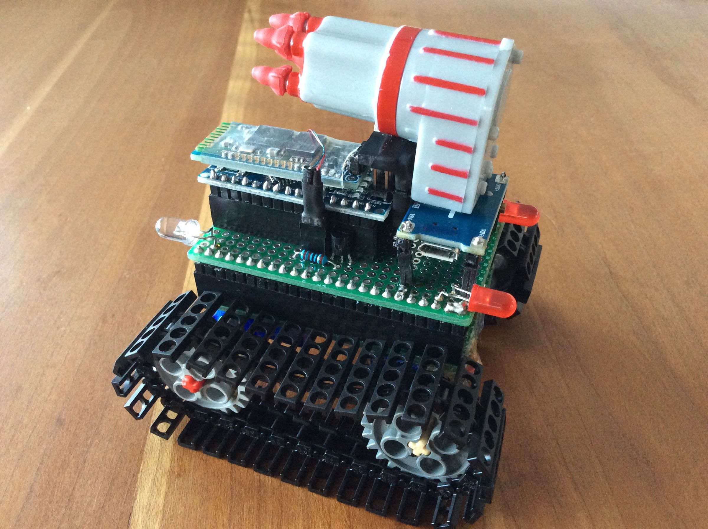 Tiny Smartphone Controlled Arduino Tank : 10 Steps (with Pictures ...