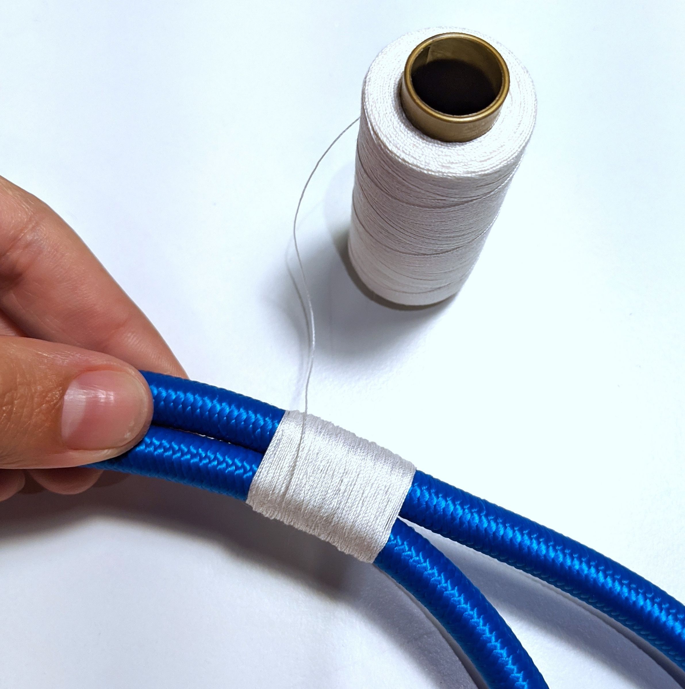 Super Easy Rope'n'Thread Statement Necklace : 7 Steps (with Pictures ...