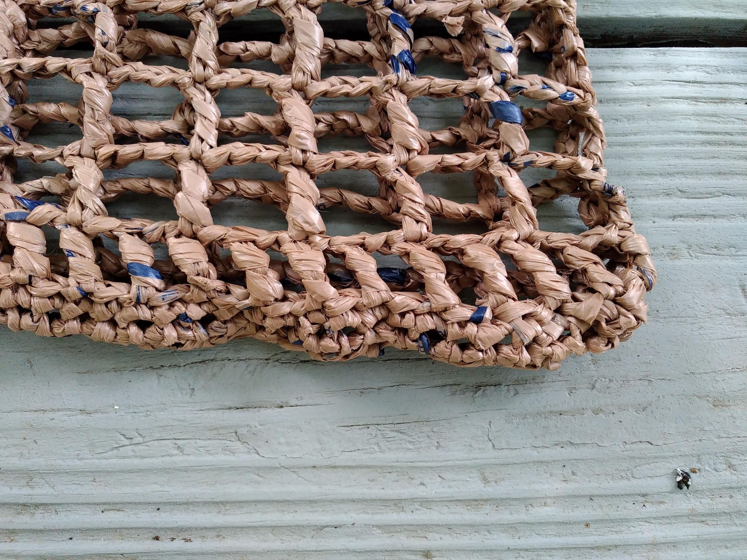 Mesh Tote Bags From Single-Use Plastic Bags : 8 Steps (with Pictures ...