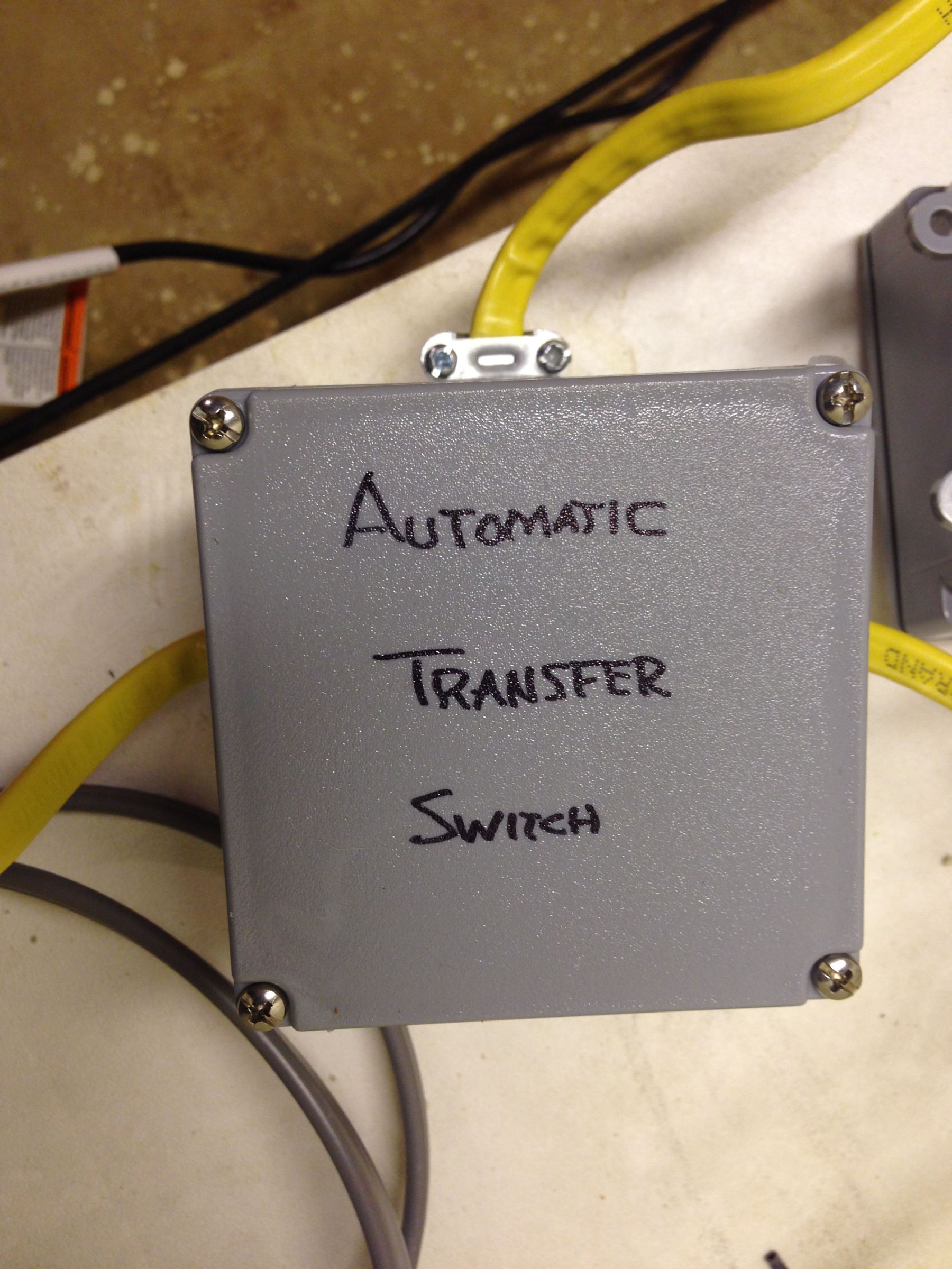 Auto Transfer Switch - Instructables