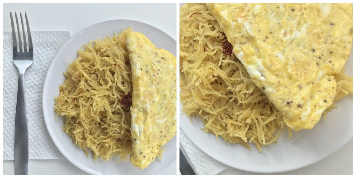 Authentic Middle Eastern Breakfast (Balaleet- بلاليط) : 6 Steps (with ...