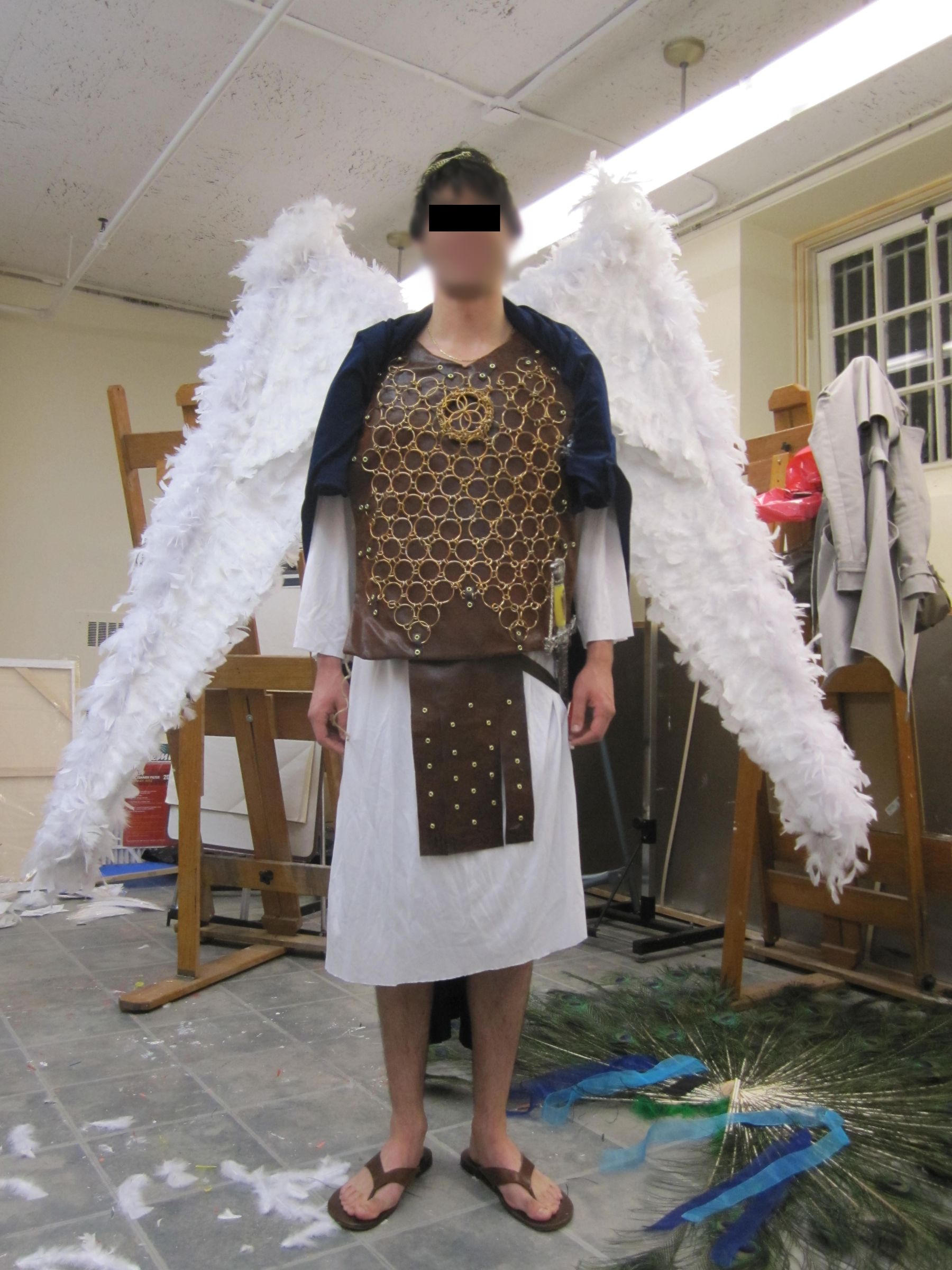 Warrior Archangel Costume With Cable Controlled Wings : 11 Steps (with ...
